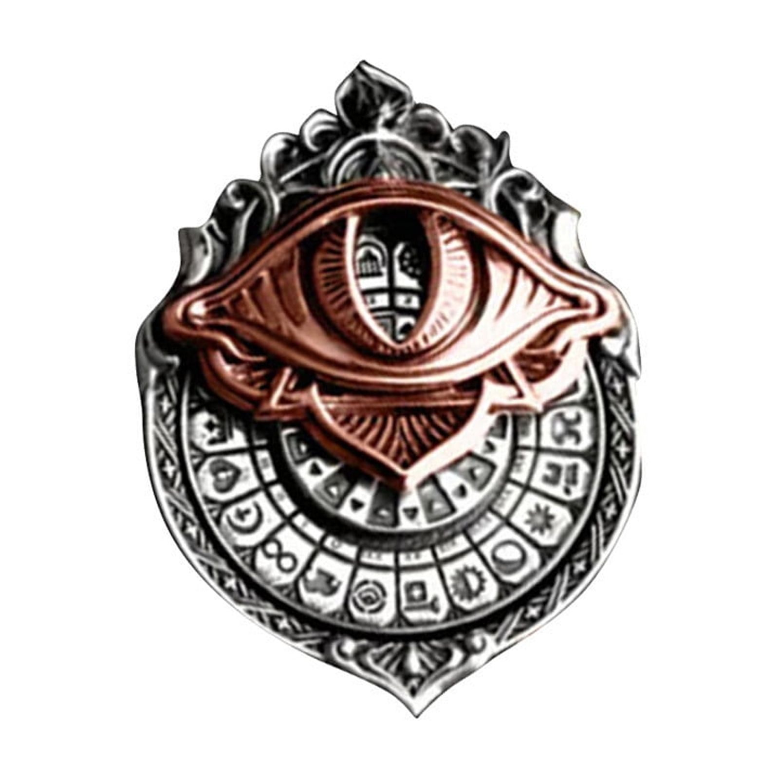 Mystic All-Seeing Eye Pendant With Radiant Light Elements Symbolizing ...