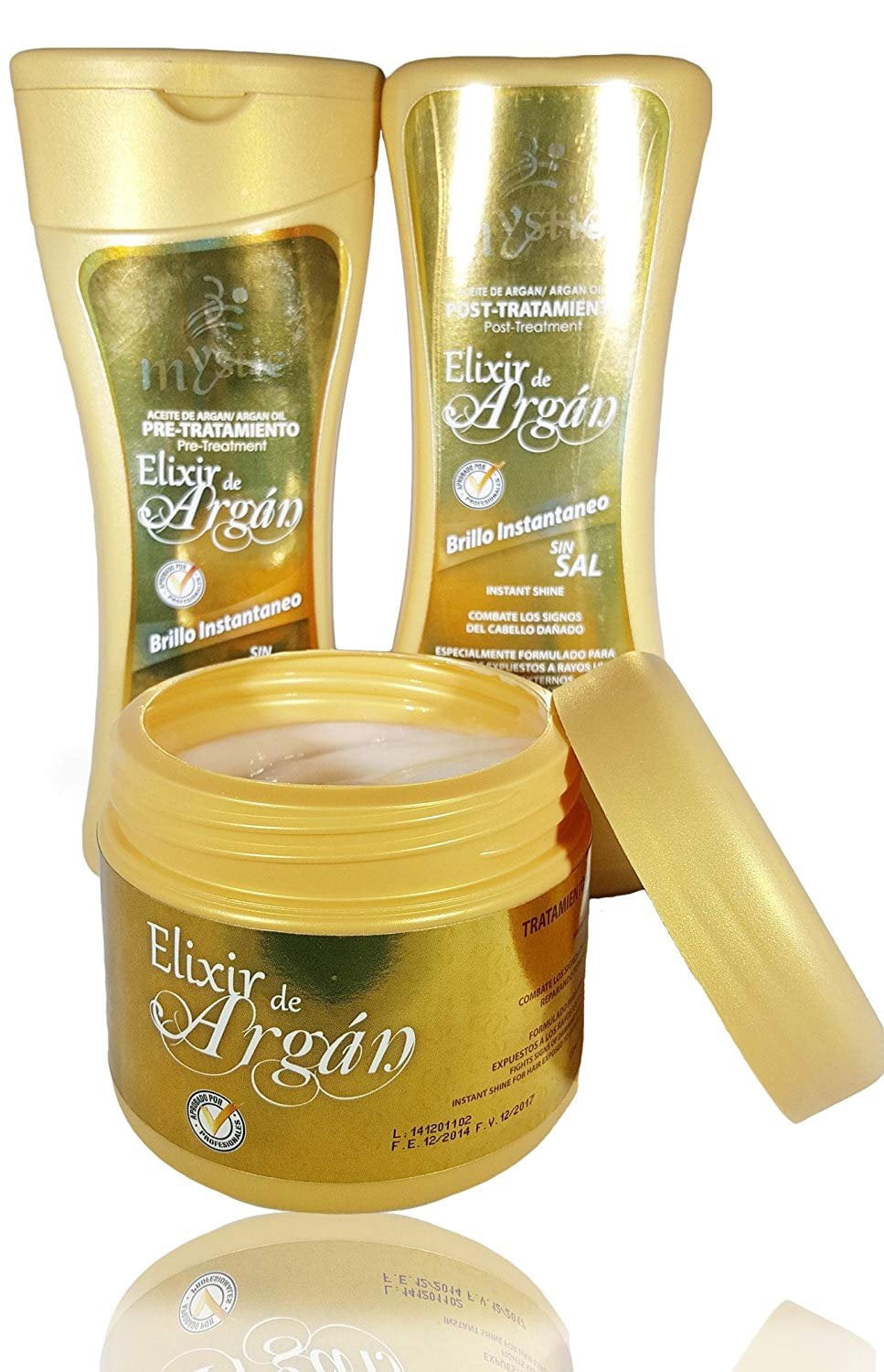Mystic Argan Oil Set Kit (Shampoo - Conditioner - Deep Conditioner ...