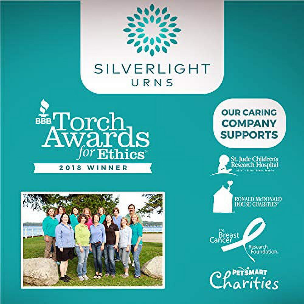 Mystic Blue Classic Cultured Marble Urn by Mackenzie Vault, Blue Stone ...