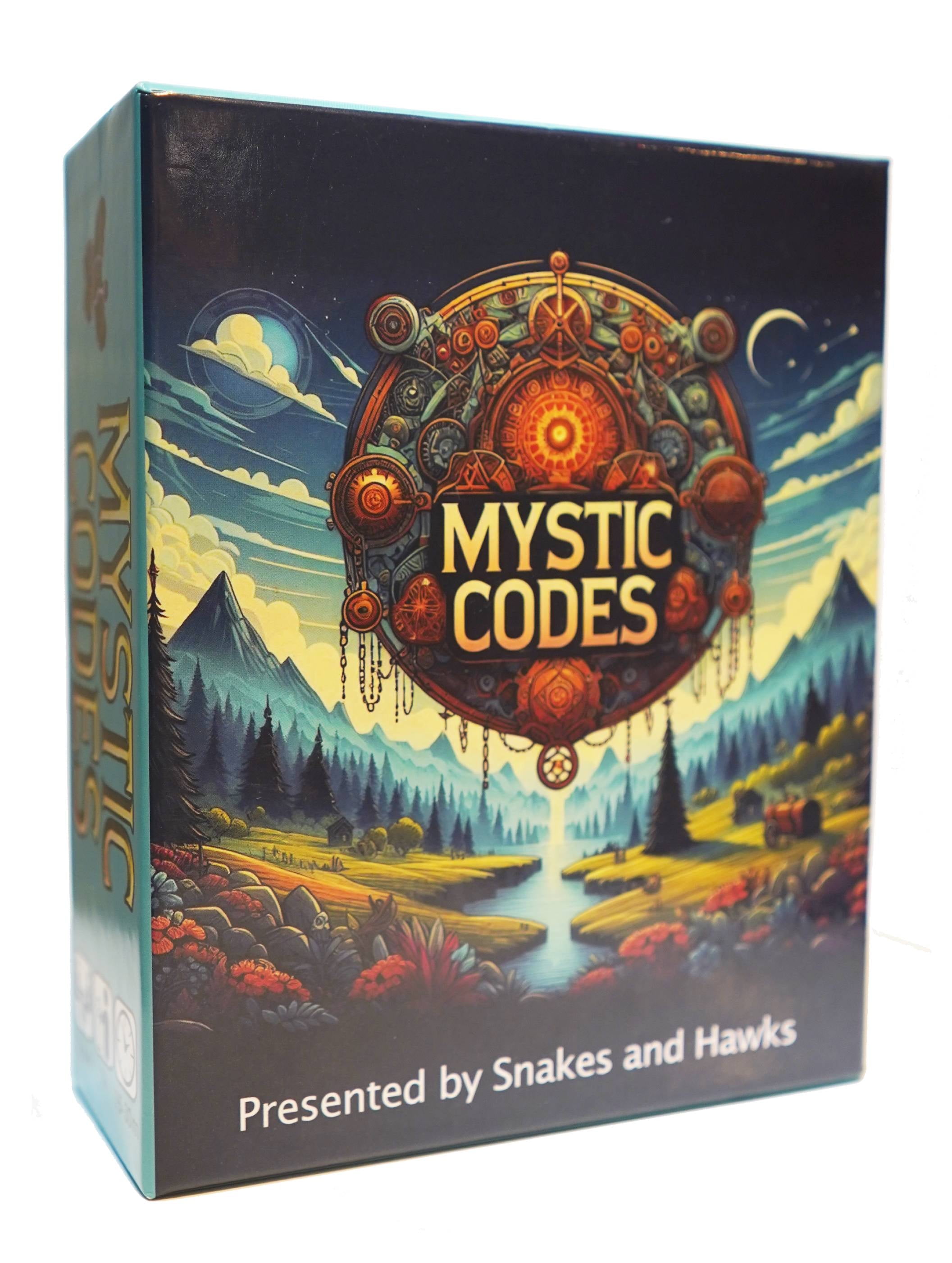 Mystic Codes Game, by the Makers of Snakes and Hawks, Family Card Game with a combination of ...