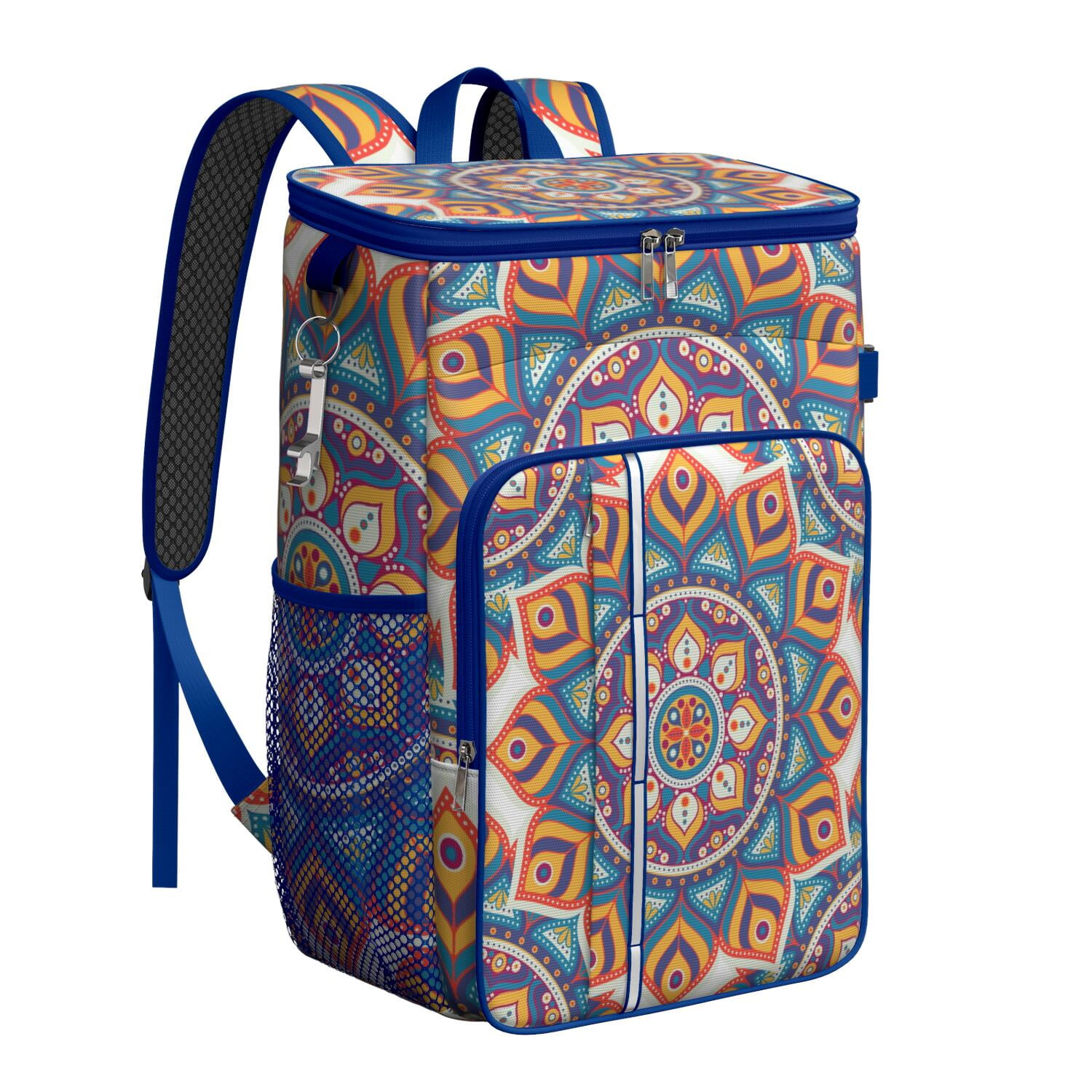 Mystic Cultural Exotic Mandala Soft Cooler Bag - 20L High-Capacity ...