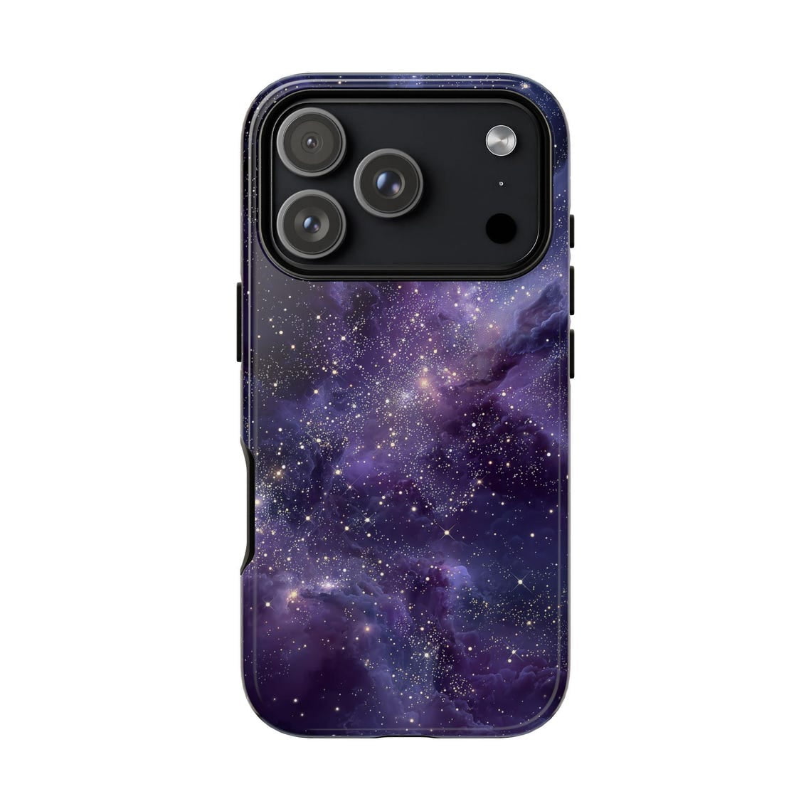 Mystic Deep Purple Nebula Star Cluster Glow with iPhone 17 to 11 Pro ...