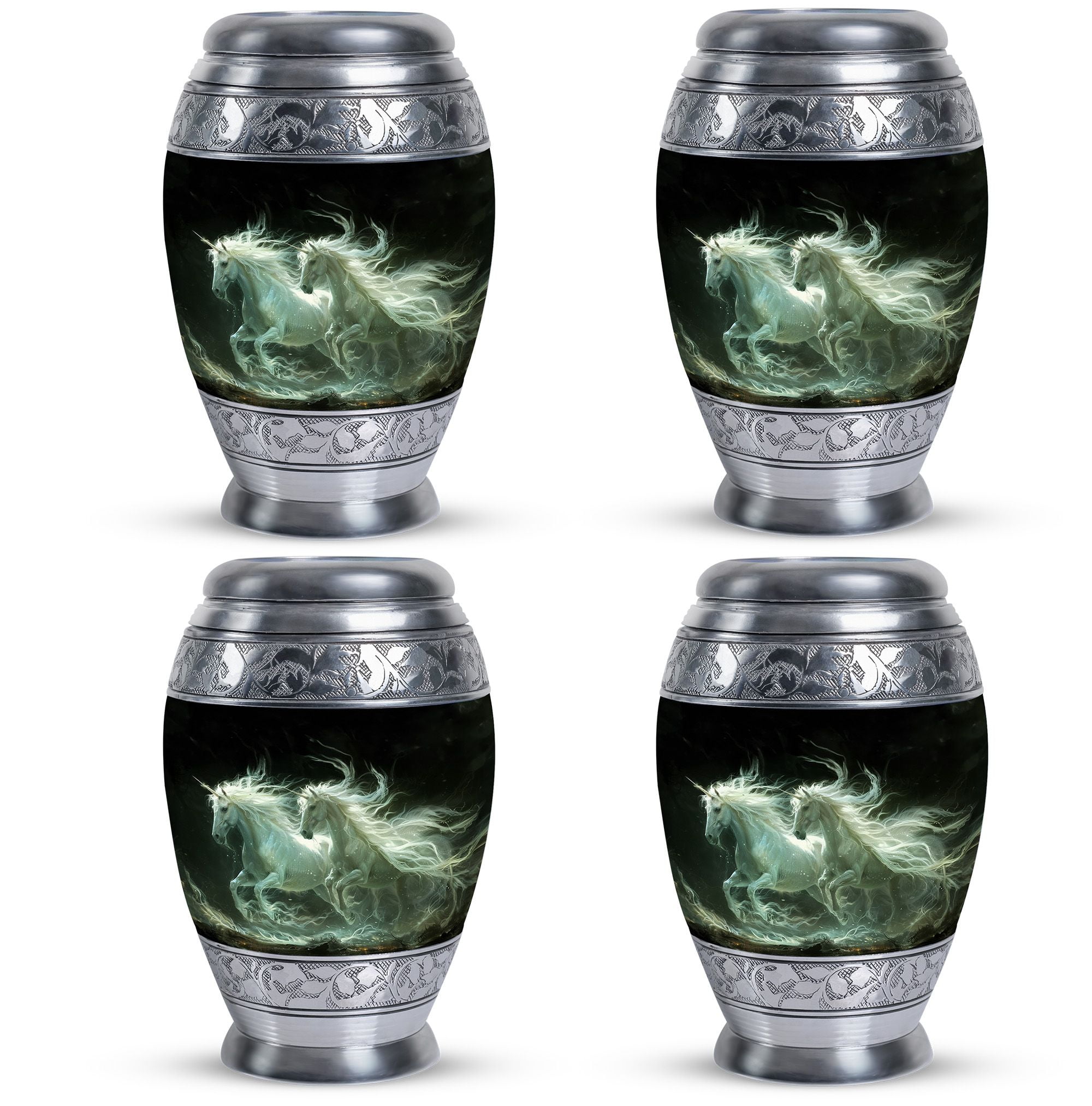 Mystic Nebula Steeds Burial Urns Urn For Ashes For Women - Mini Urns ...