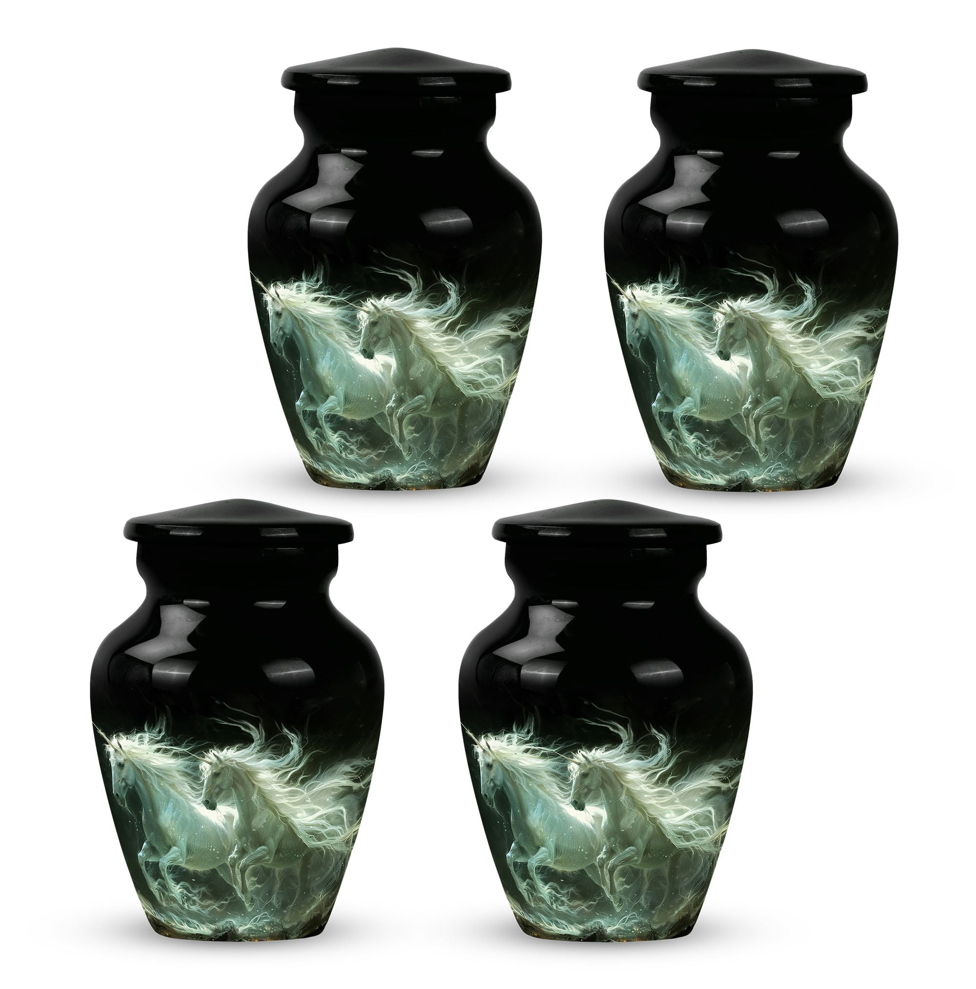 Mystic Nebula Steeds Urns For Human Ashes Adult - Small Urns For Human ...