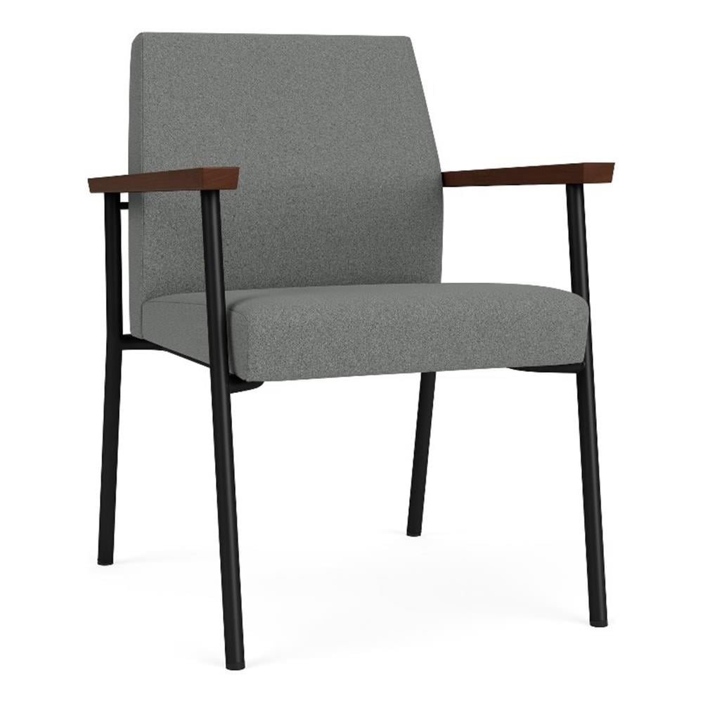 Mystic Reception Waiting Room Healthcare Guest Chair / Black Steel ...