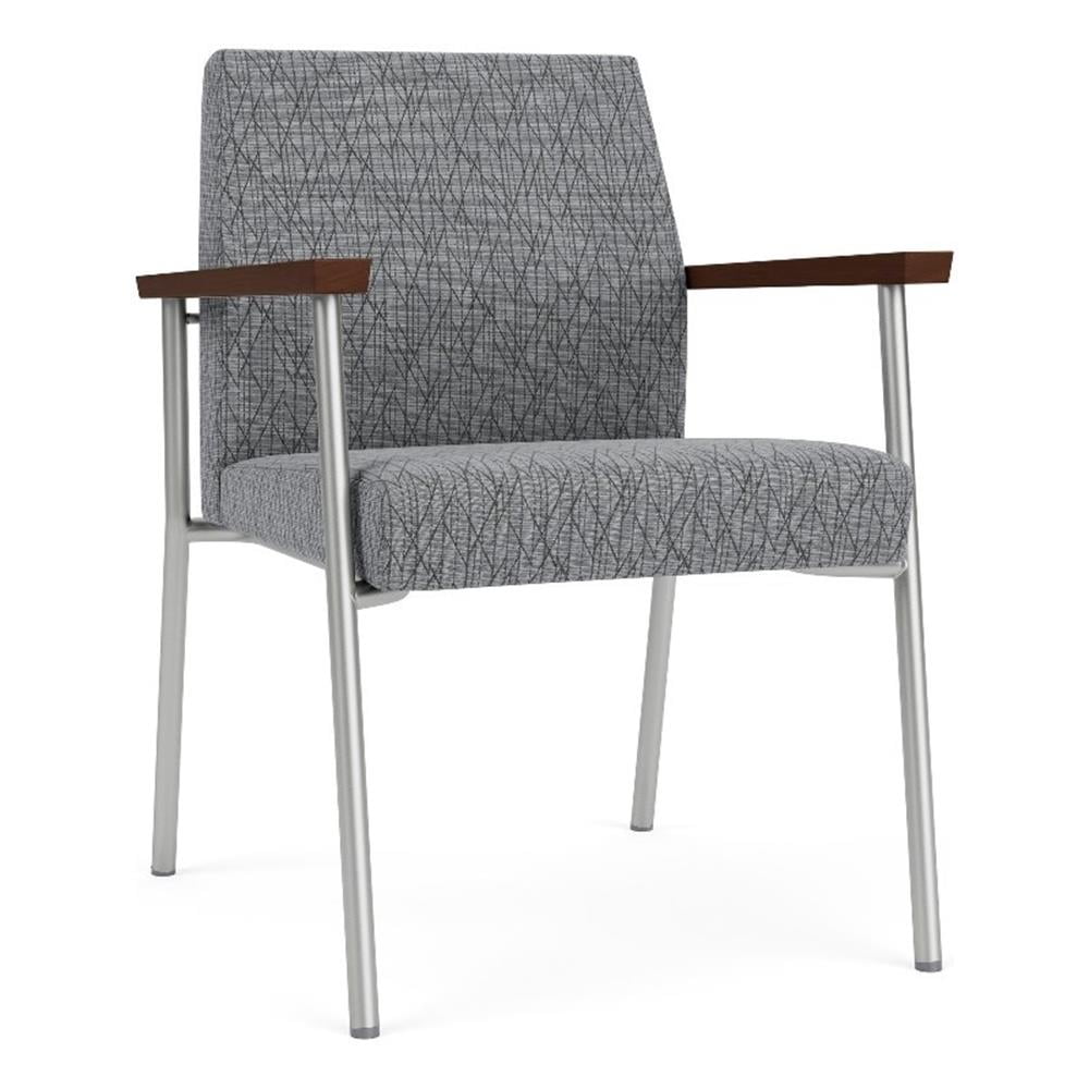 Mystic Reception Waiting Room Healthcare Guest Chair / Silver Steel ...