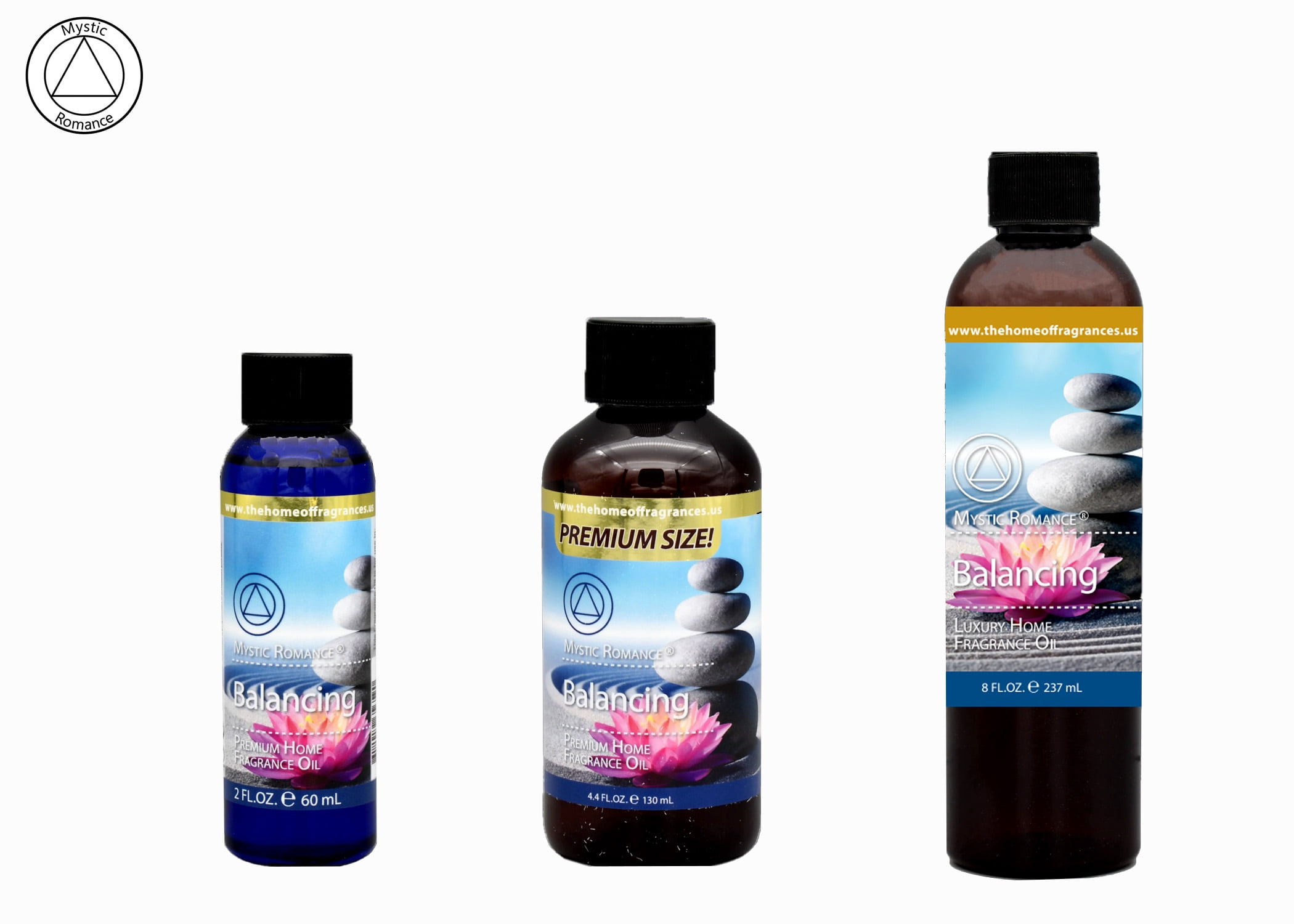 Mystic Romance Premium Home Fragrance Oil Scent BALANCING SET 8FL+ 4FL ...