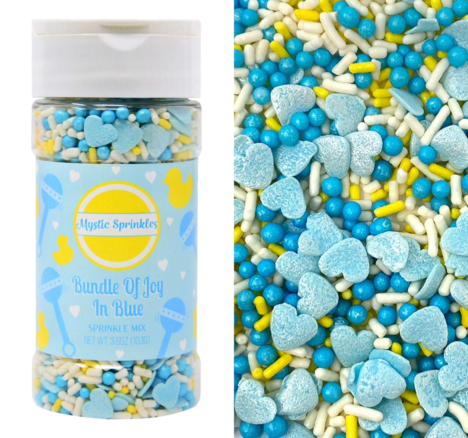 Mystic Sprinkles Bundle of Joy in Blue Sprinkle Mix 3.6 oz - Walmart.com