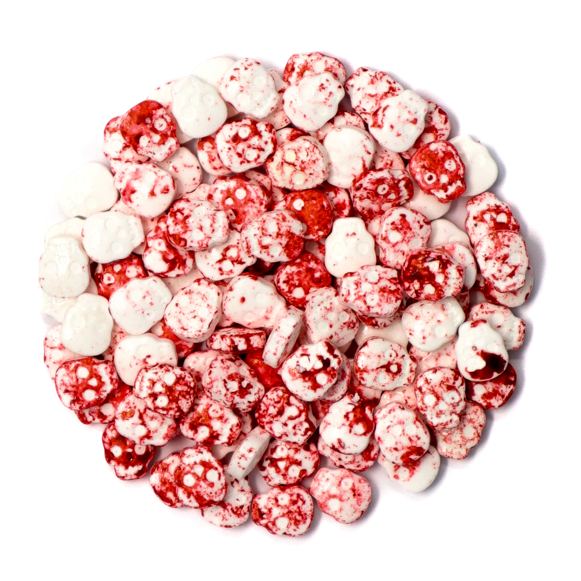 Mystic Sprinkles Candy Shapes Bloody Skulls 1.8oz - Walmart.com