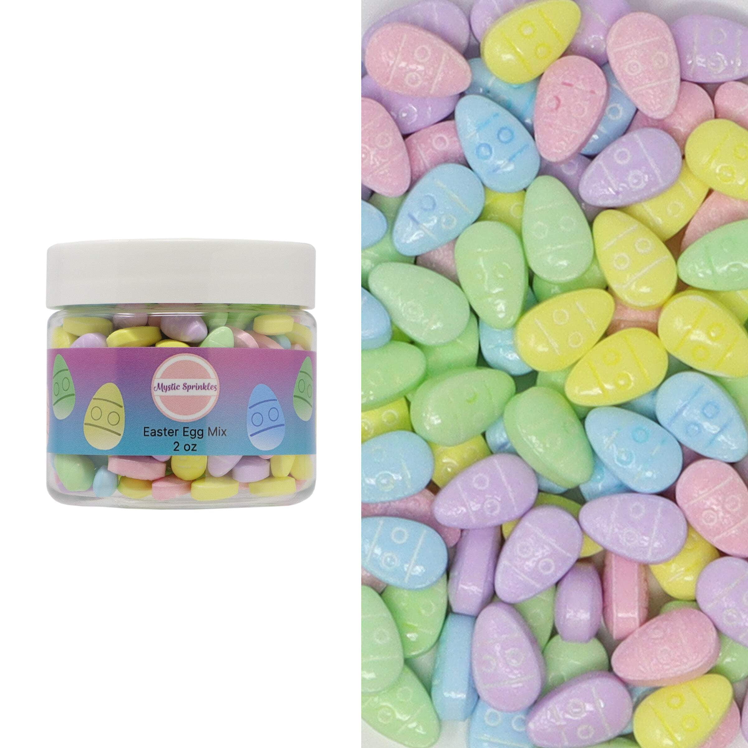 Mystic Sprinkles Candy Shapes Easter Egg Mix 2oz - Walmart.com