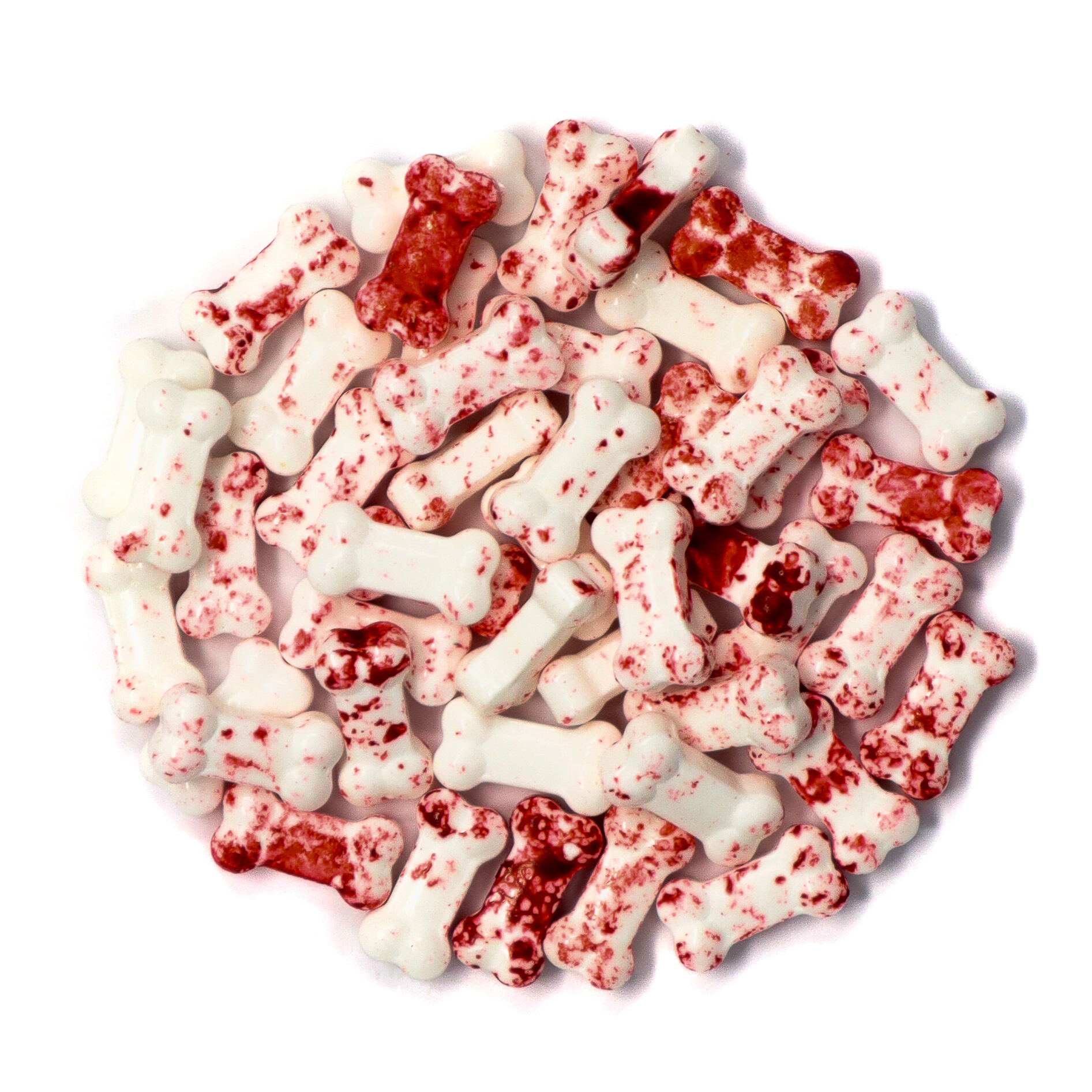 Mystic Sprinkles Candy Shapes Large Bloody Bones 1.7oz - Walmart.com