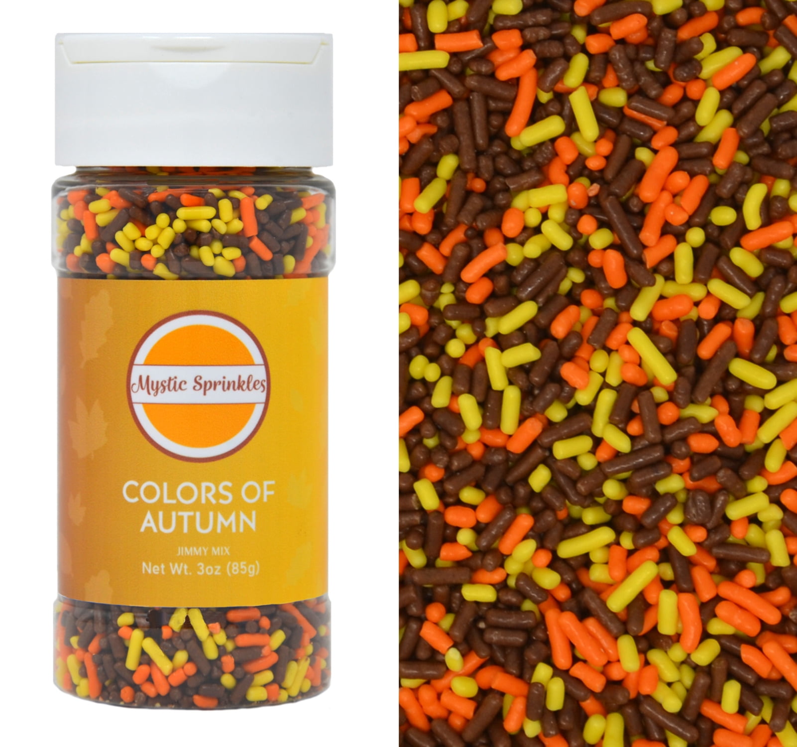 Mystic Sprinkles Colors of Autumn Jimmy Mix 3 Ounce Bottle - Walmart.com