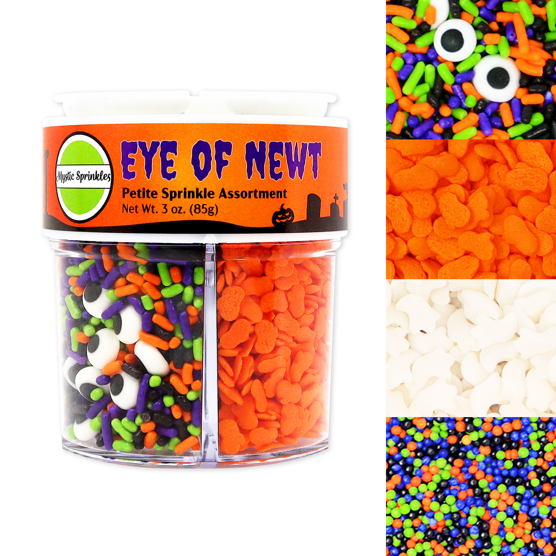 Mystic Sprinkles Eye of Newt Petite Sprinkle Assortment 3oz - Walmart.com