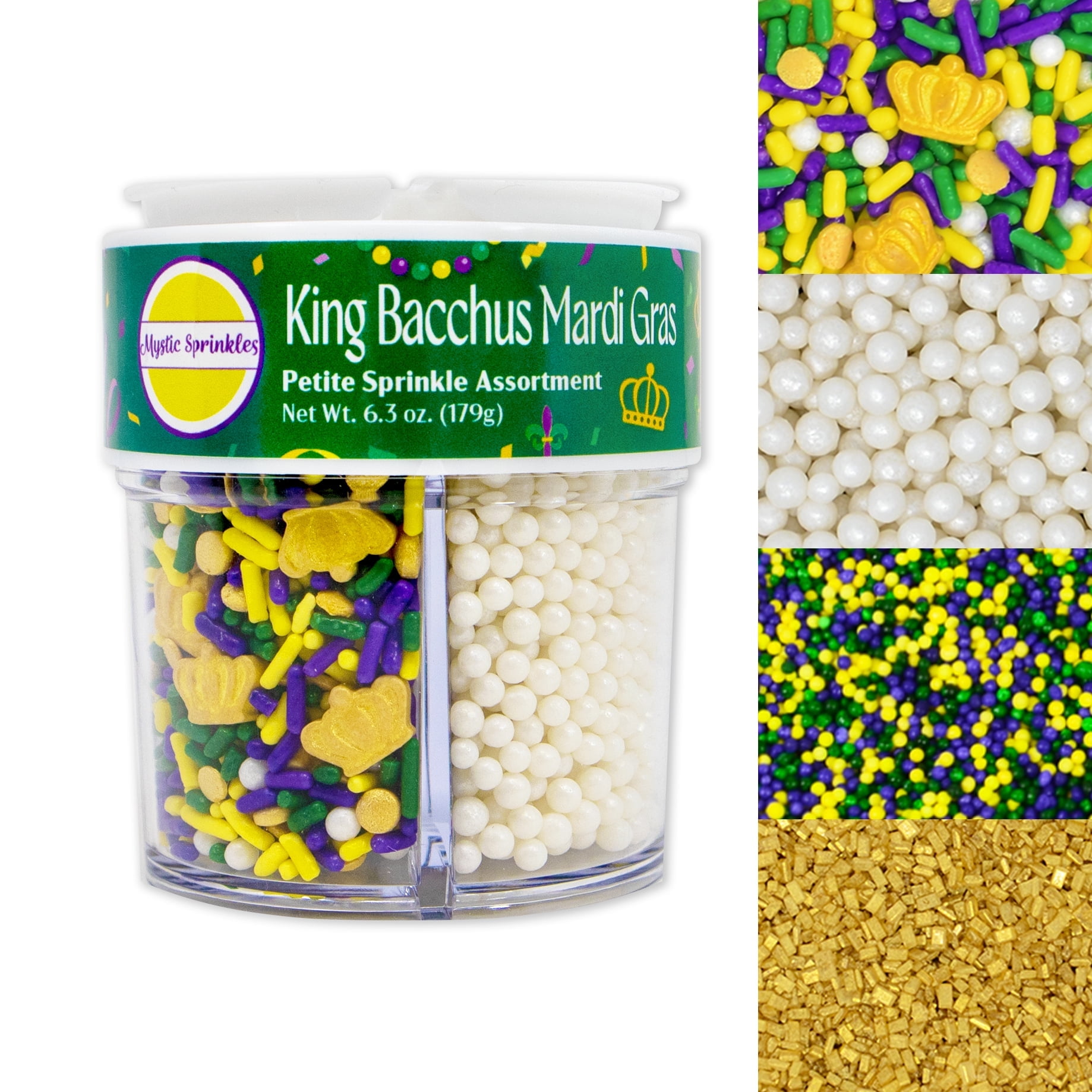 Mardi Gras Sprinkles