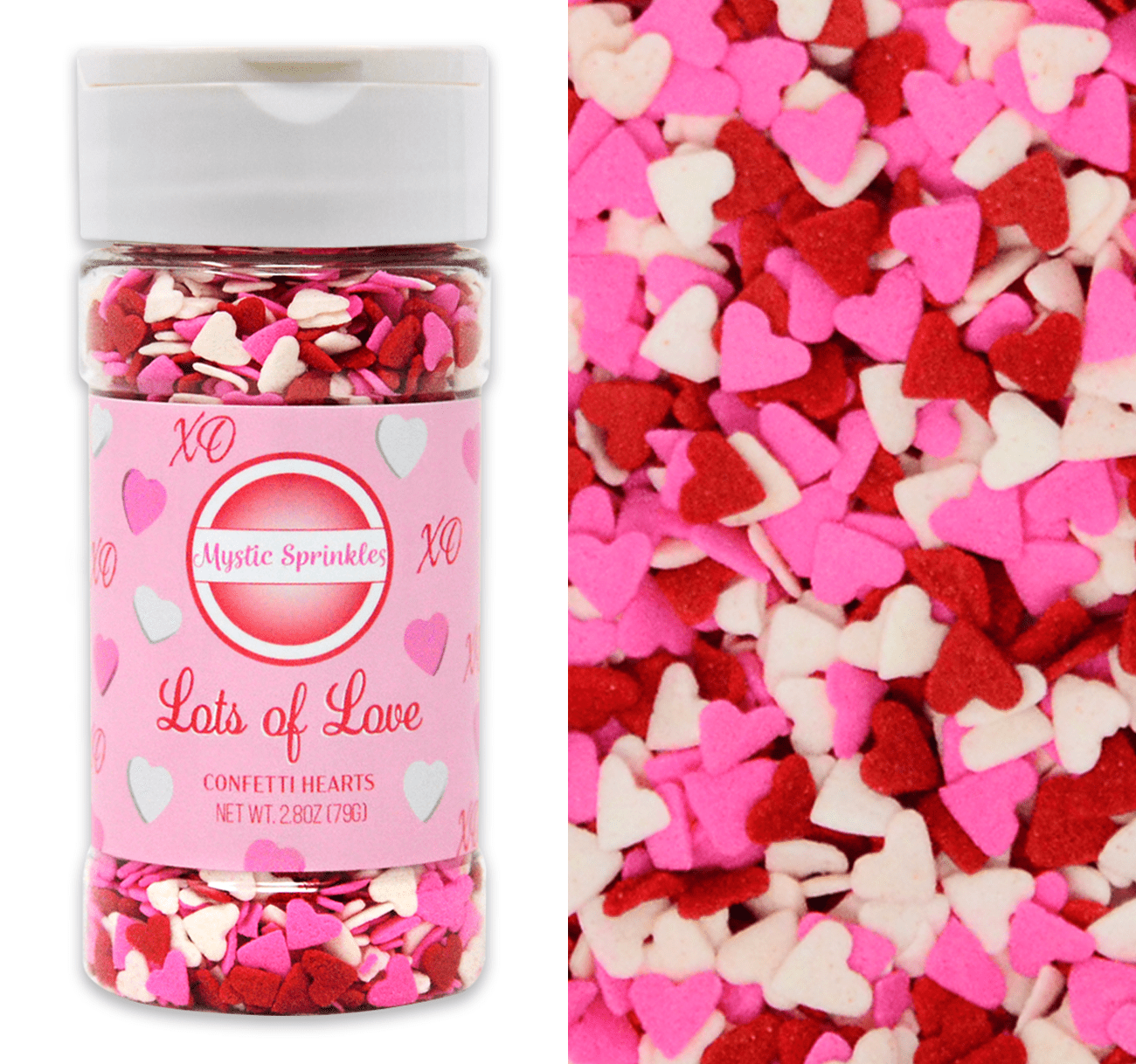 Heart Shaped Sprinkles