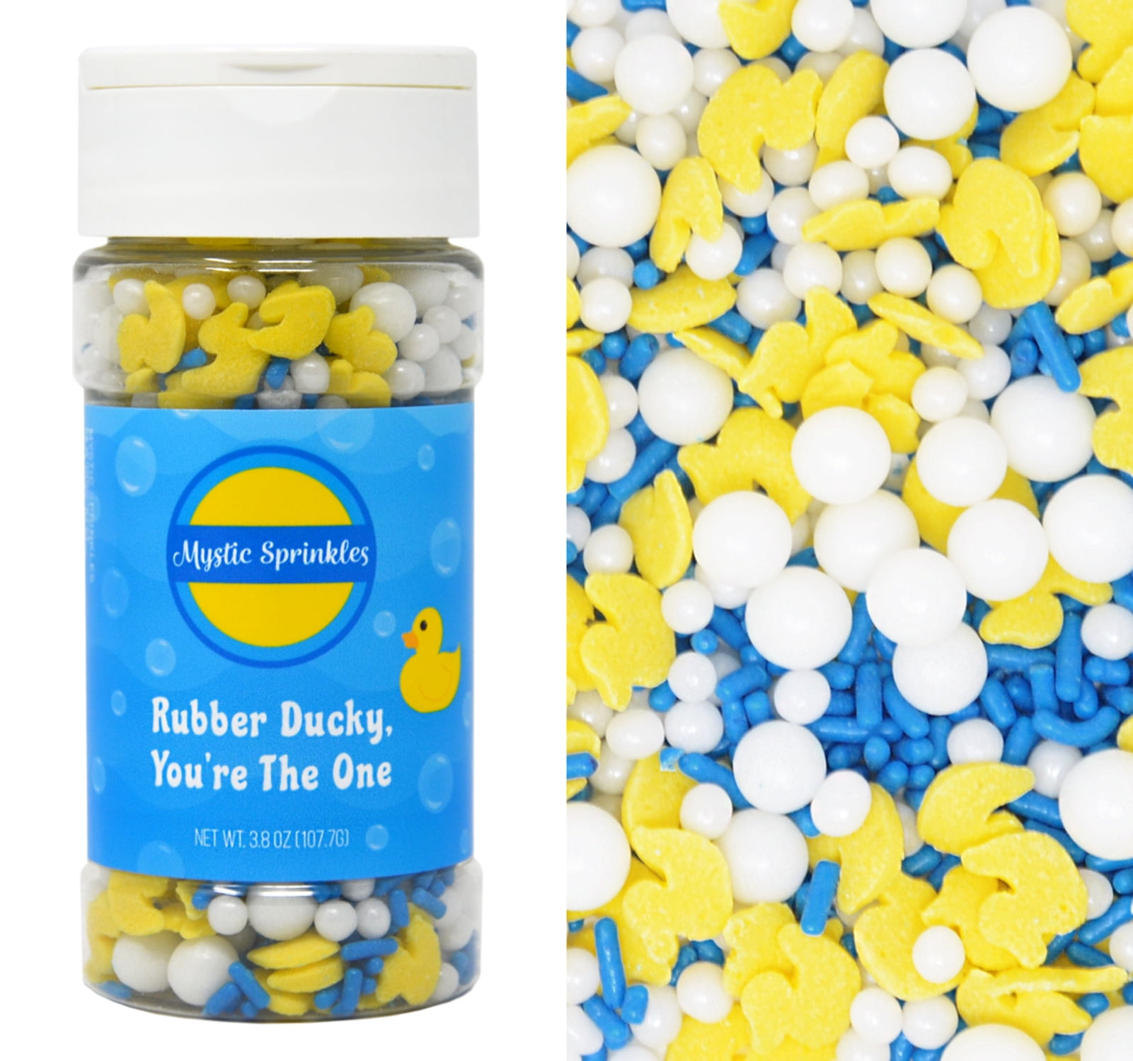 Mystic Sprinkles Rubber Ducky, You're The One Sprinkle Mix 3.8 Ounce ...