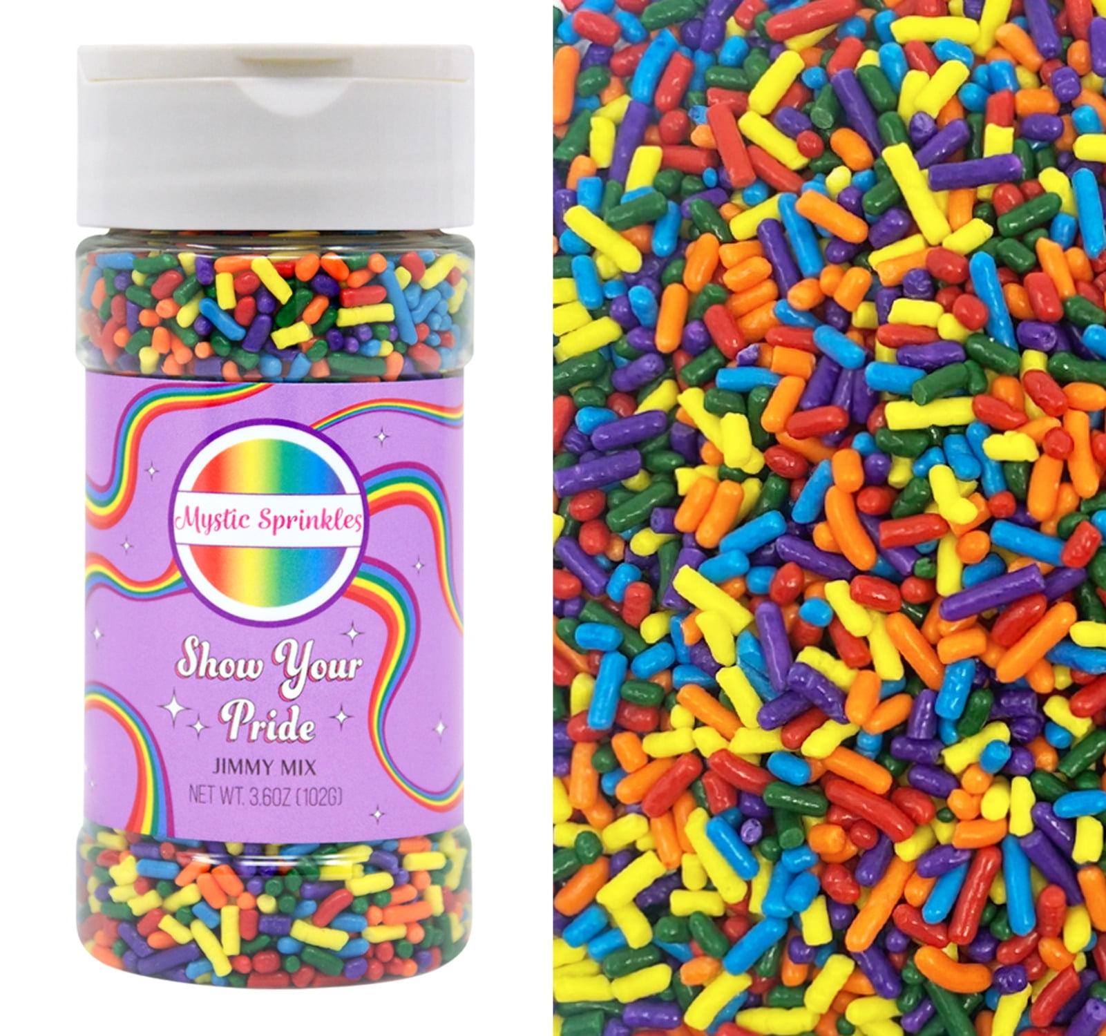Mystic Sprinkles Show Your Pride Jimmy Mix 3.6 oz - Walmart.com
