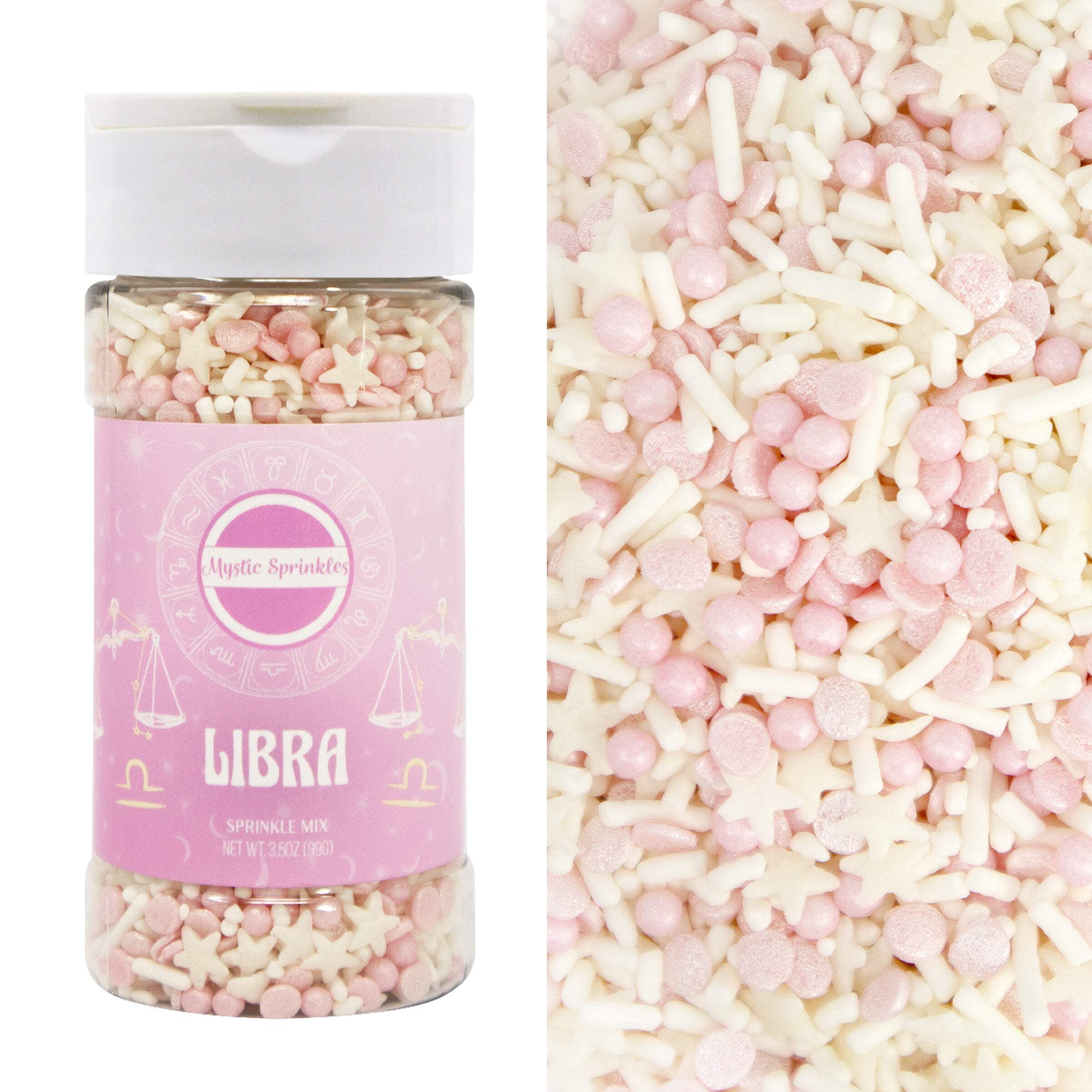 Mystic Sprinkles The Zodiac Collection - Libra Sprinkle Mix 3.5oz ...