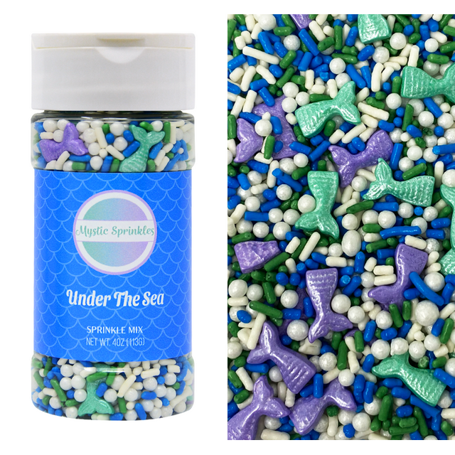 Mystic Sprinkles Under The Sea Sprinkle Mix 4 oz - Walmart.com