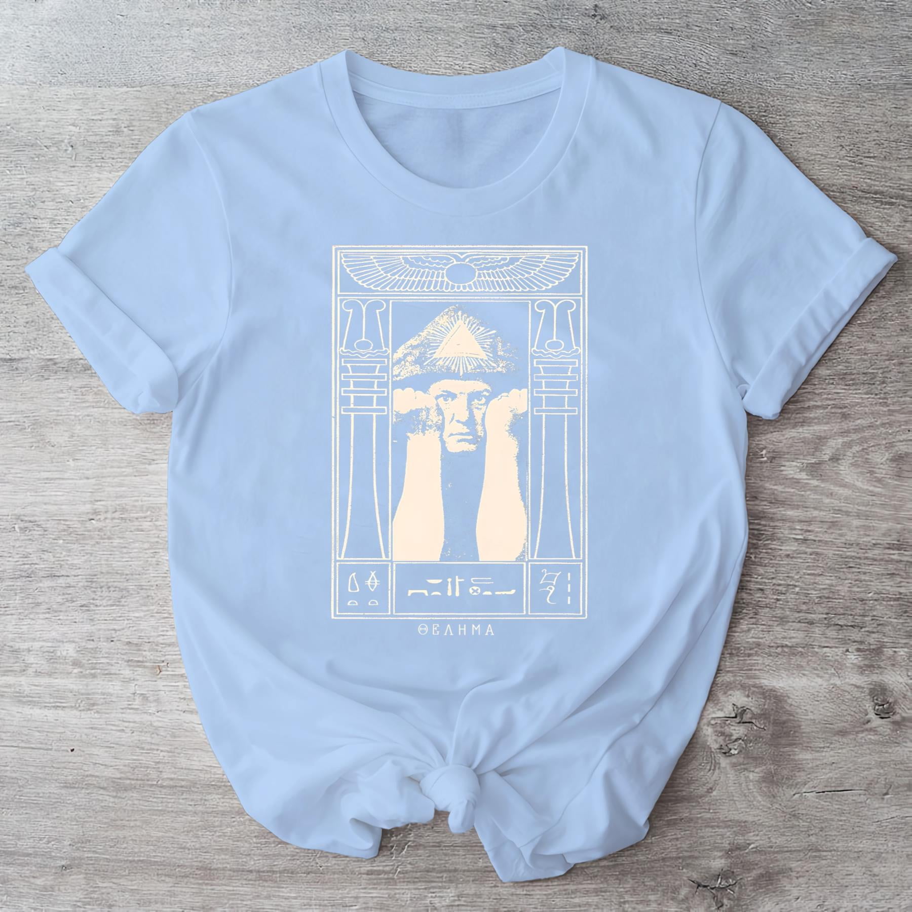 Mystic Symbol Graphic Shirt – Abstract Esoteric-Inspired Design for ...
