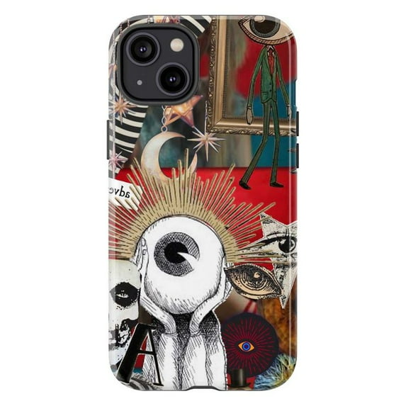 Mystical All Seeing Eye Phone Case, Creepy Aesthetic Occult Design for ...