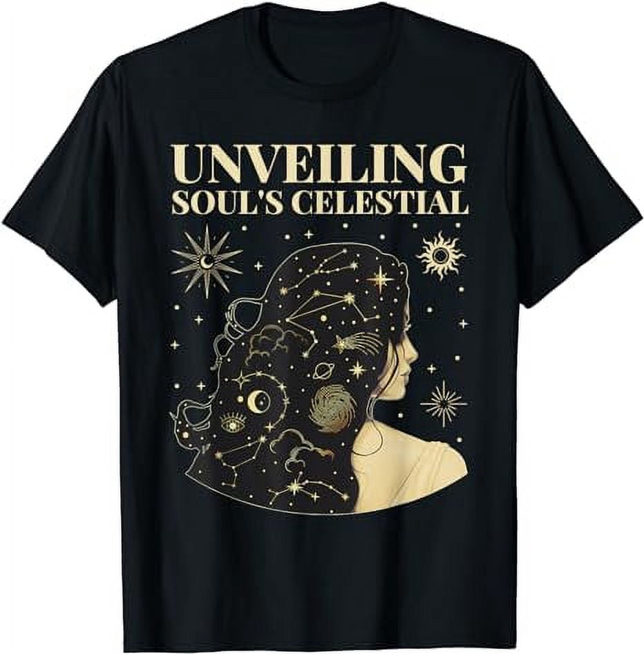 Mystical Celestial Slogan for Celestial and Stellar Admirers T-Shirt ...