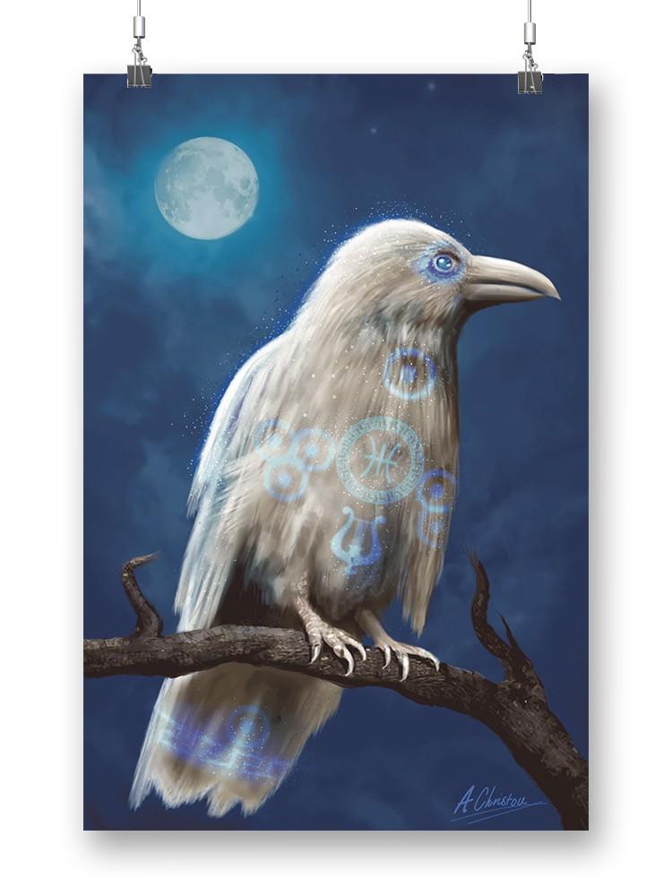 Mystical Crow Poster - Anthony Chirstou Designs, - Walmart.com