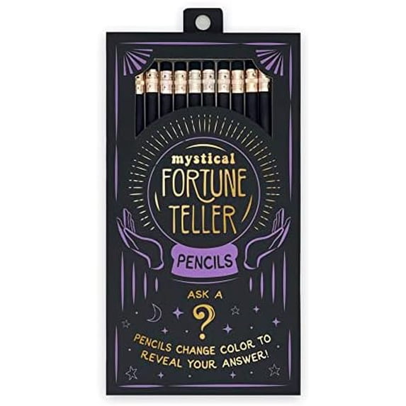 Mystical Fortune Telling Pencils - Color Changing Magic Reveal Pencils ...