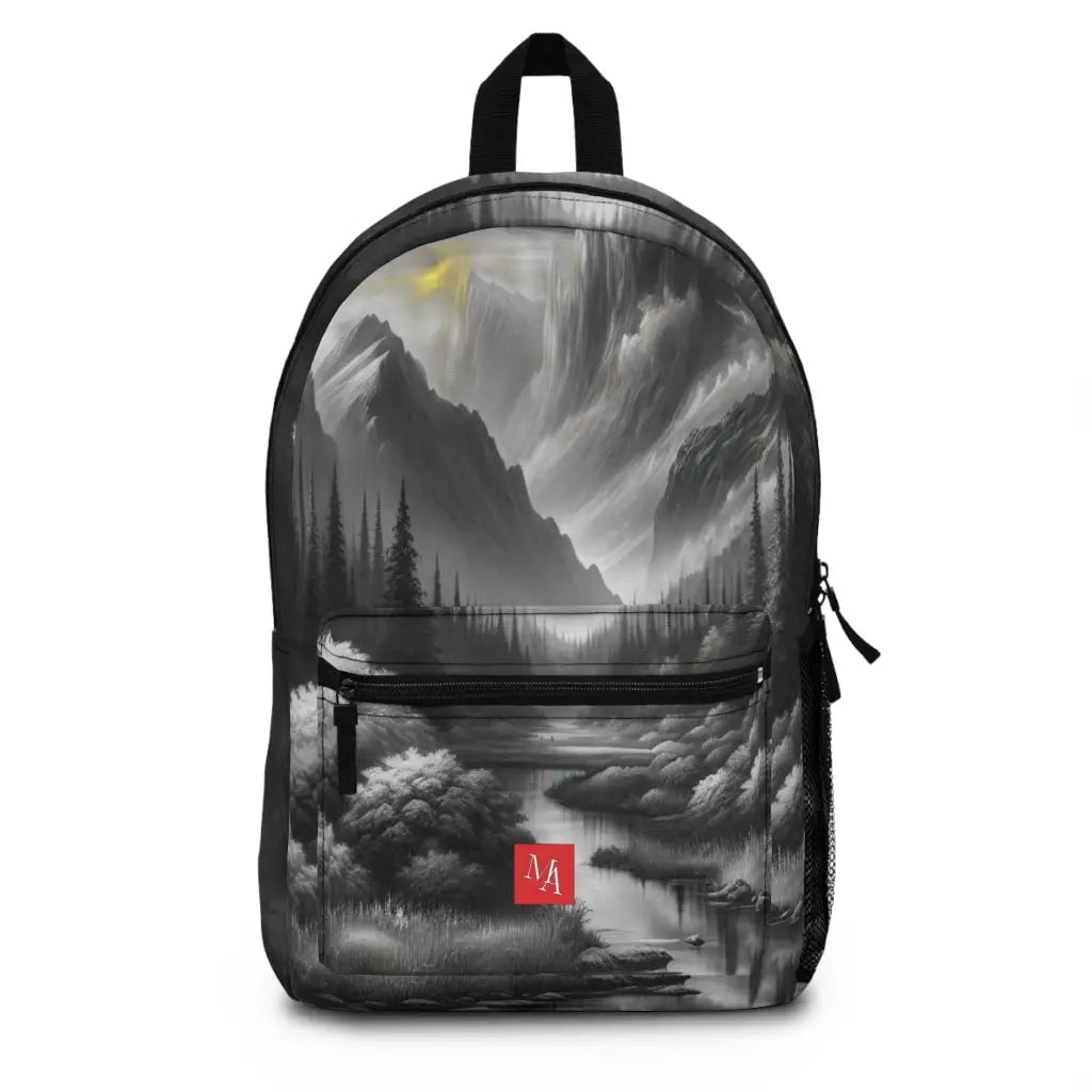 Mystical Landscape in a Spectrum of Colors- Backpack - Walmart.com