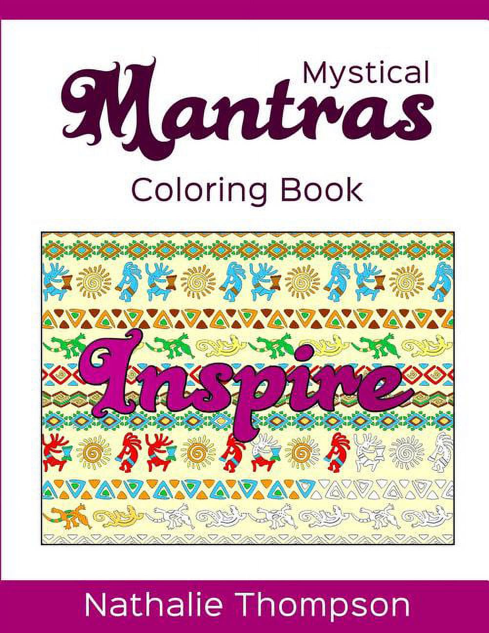 Mystical Mantras Coloring Book - Walmart.com