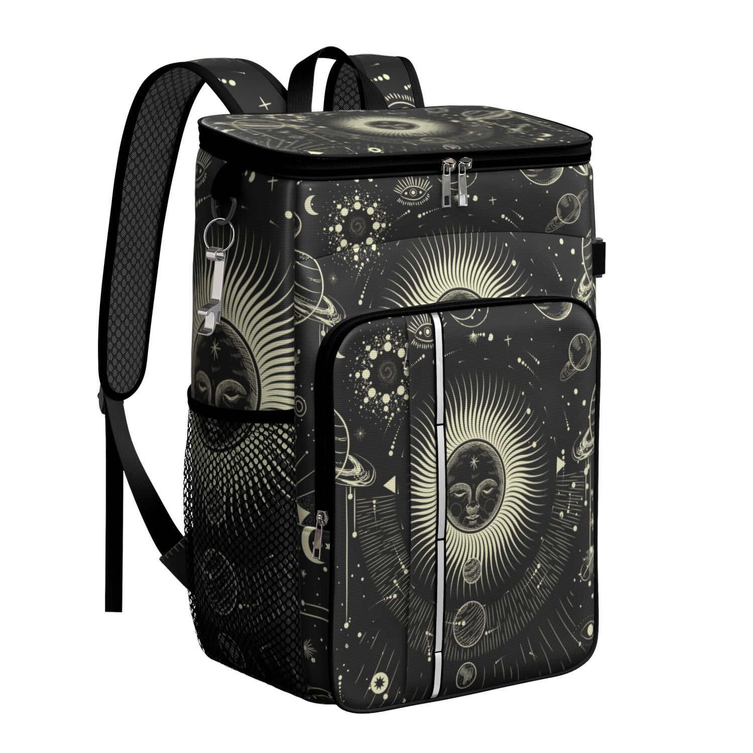 Mystical Moon Phase Backpack Cooler – Leakproof Insulated Cooler Bag ...