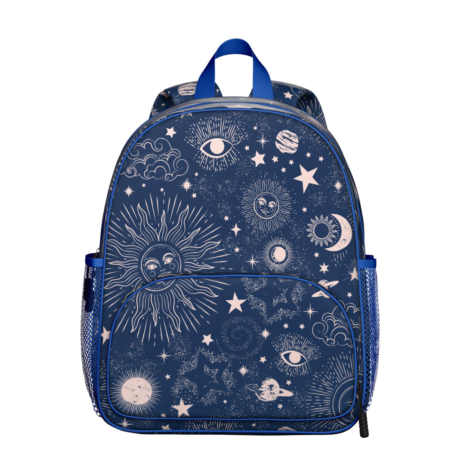 Mystical Night Sky Ergonomic Backpack - Spine-Friendly Waterproof ...