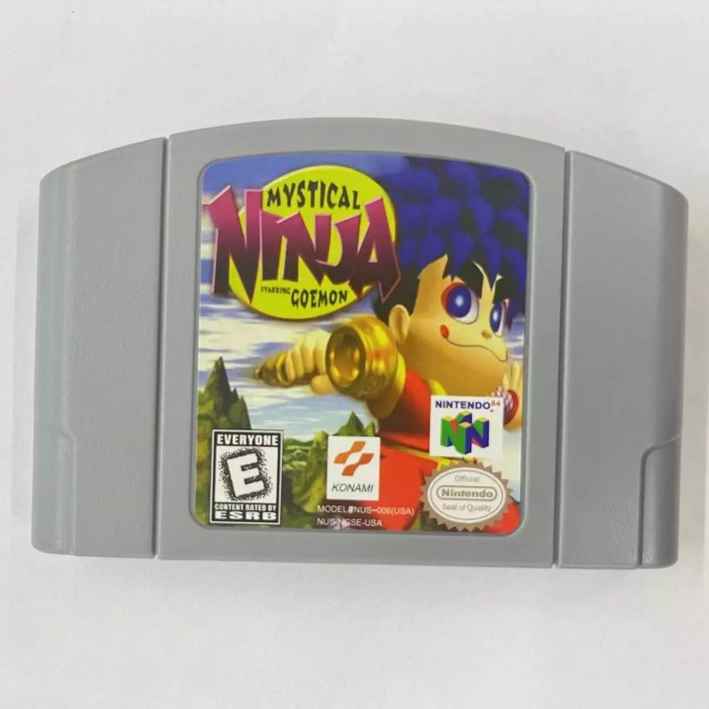 Mystical Ninja Starring Goemon for Nintendo N64 Tour - Video Games New ...