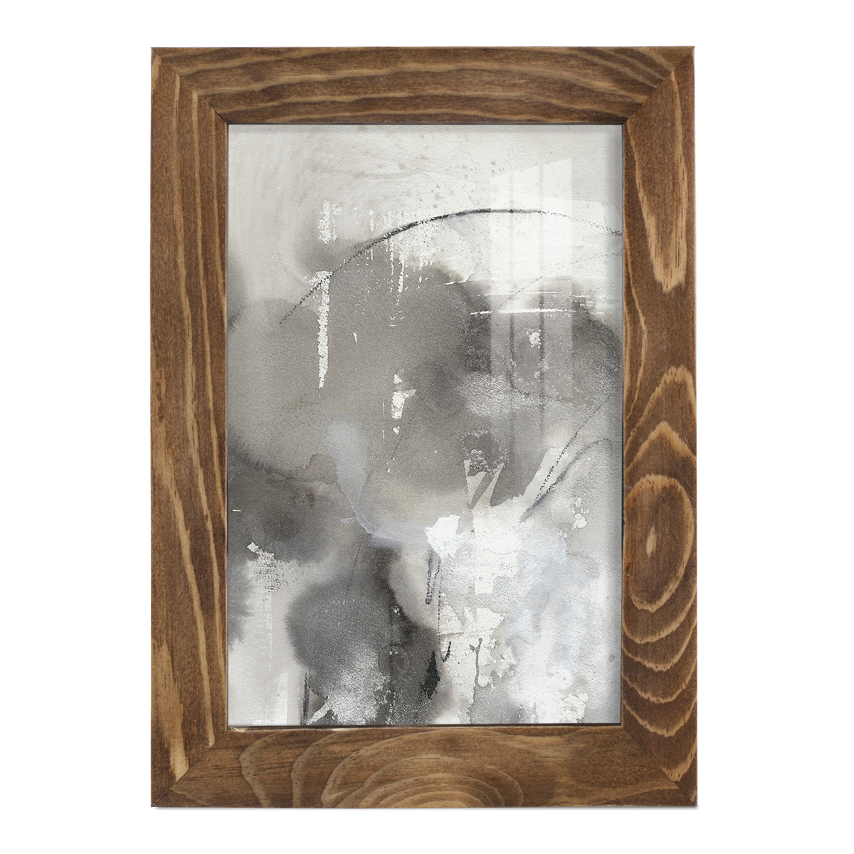 Mystical Objects I - Framed Print w/glass - Walnut - Walmart.com