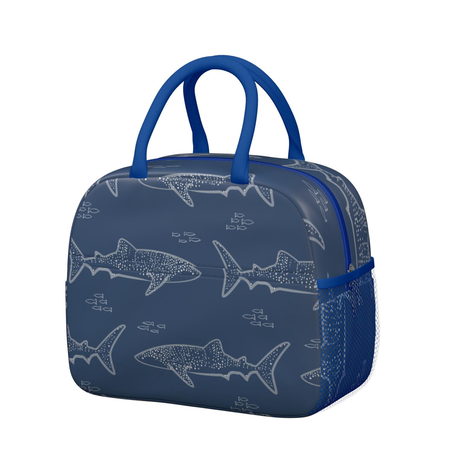 Mystical Ocean Shark Lunch Box - Vintage Hand Drawn Shark Design ...