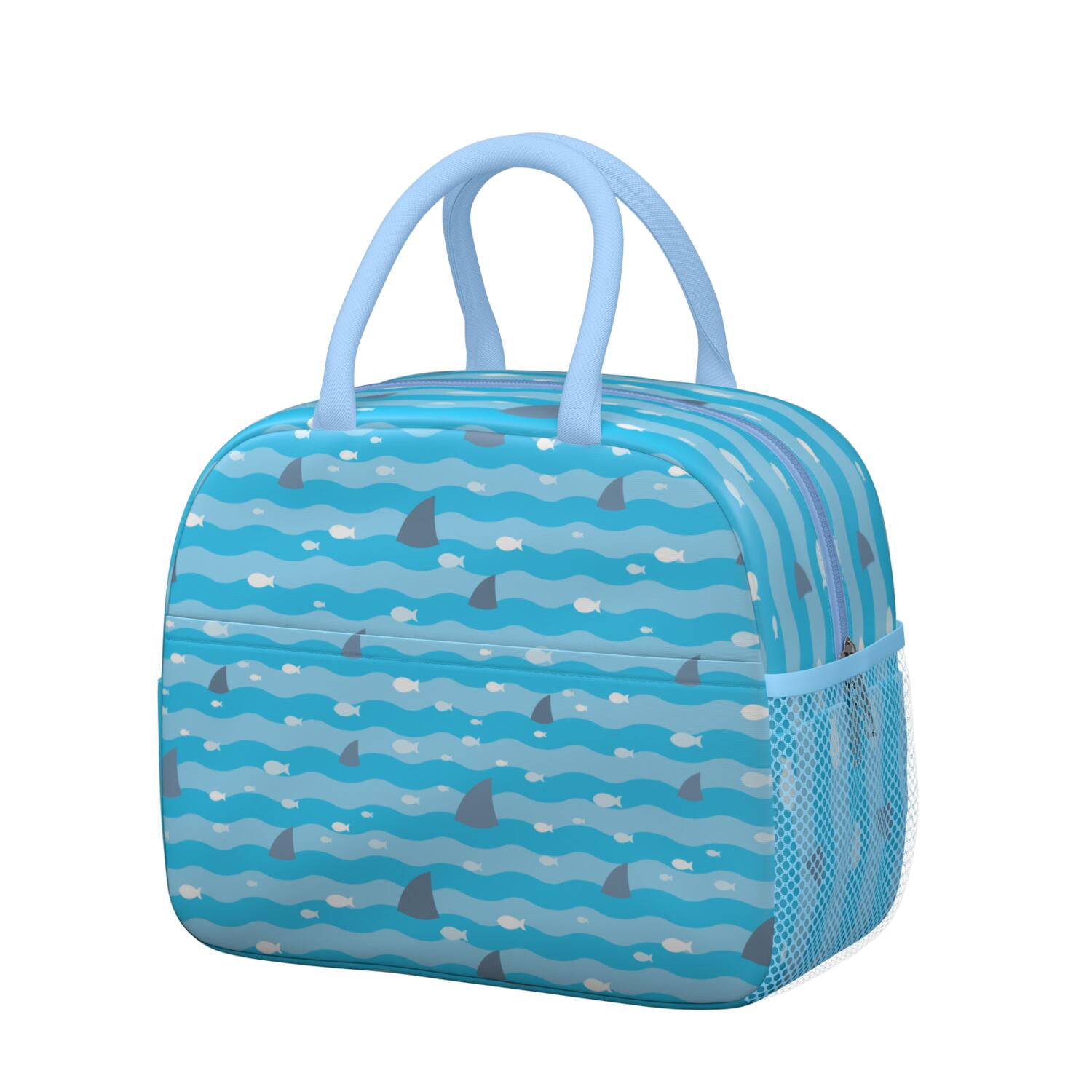 Mystical Ocean Shark Lunch Box - Vintage Hand Drawn Shark Design ...