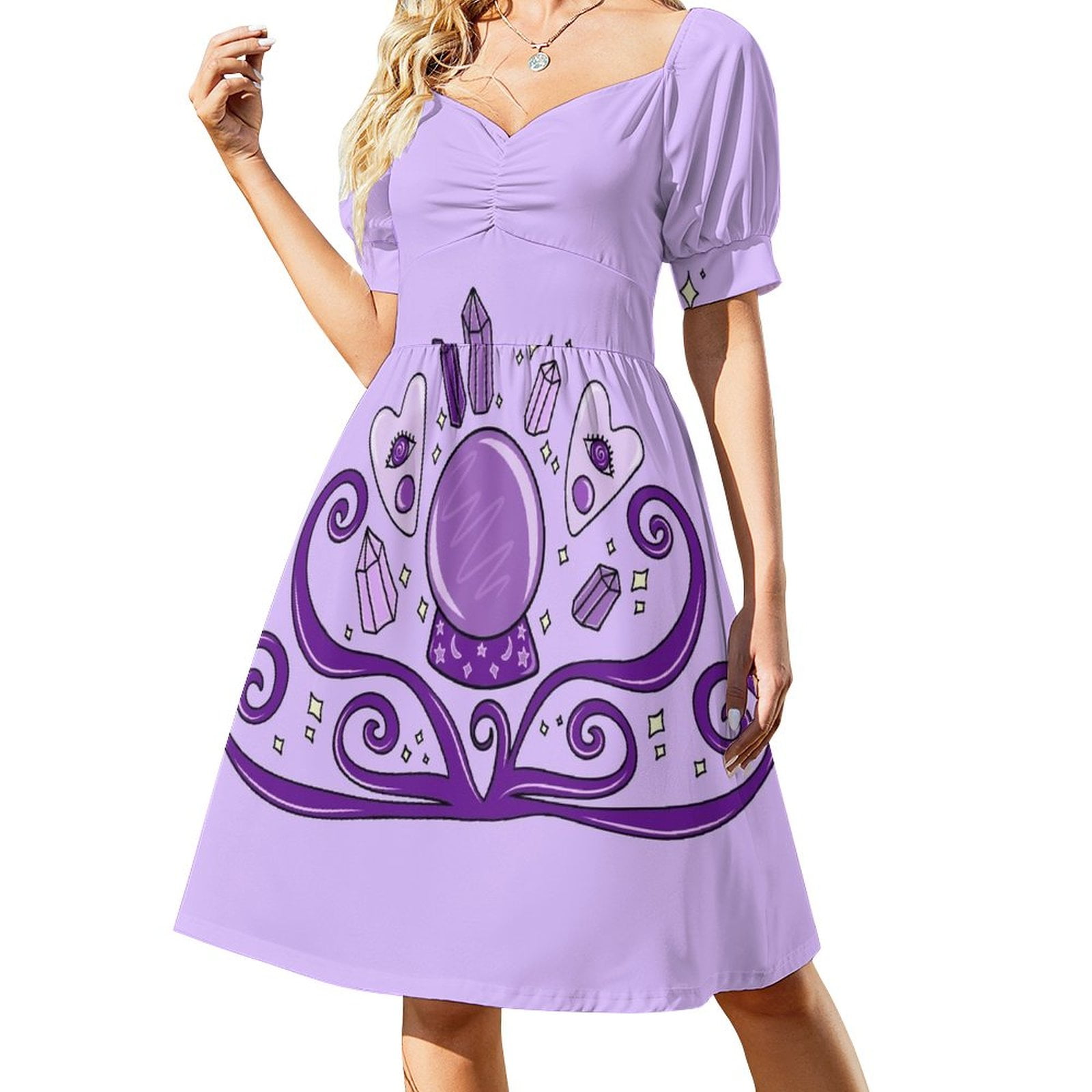 Mystical Purple Fortune Teller Crystal Ball Crystals and Planchettes ...