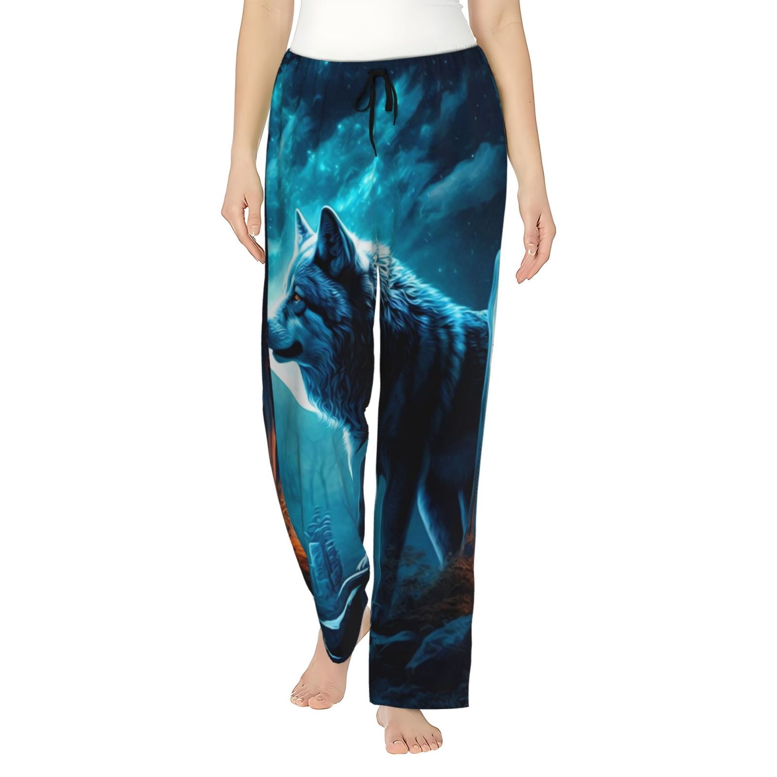 Mystical Raven and Full Women's Resident Parent Pajama Pants Printed ...