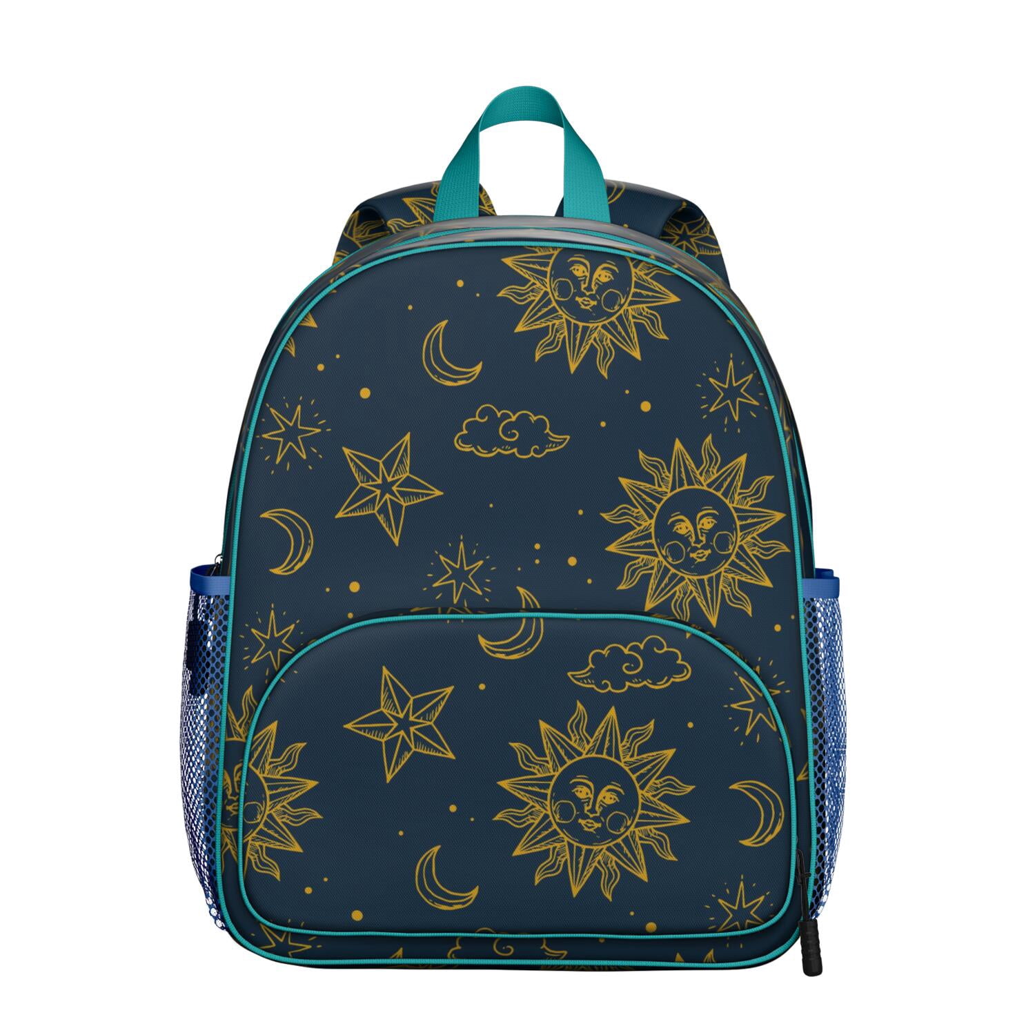 Mystical Student Backpack – Gothic Celestial Moon Starry Night ...