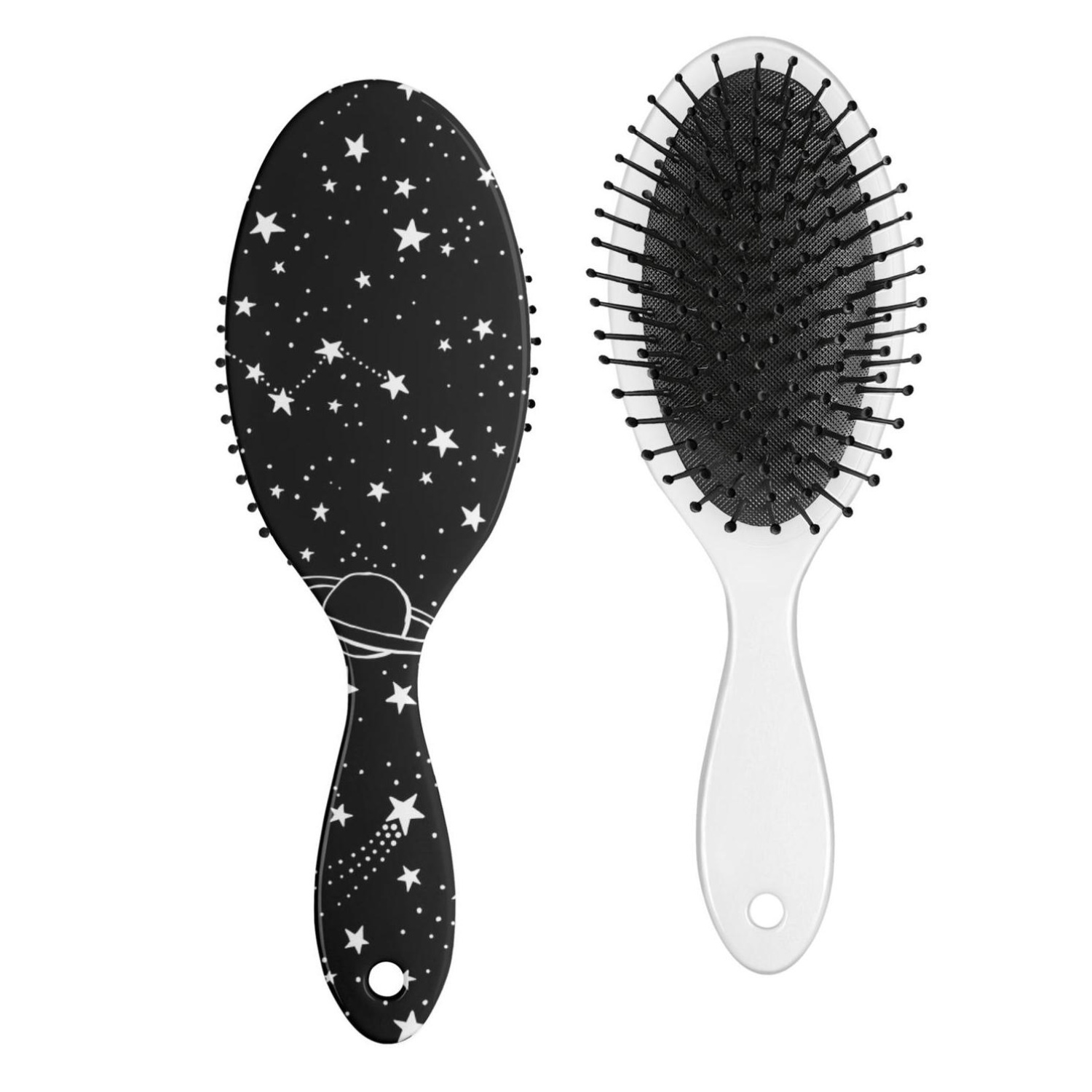 Mystical Sunburst Hair Brush - Ergonomic Handle for Easy Control ...