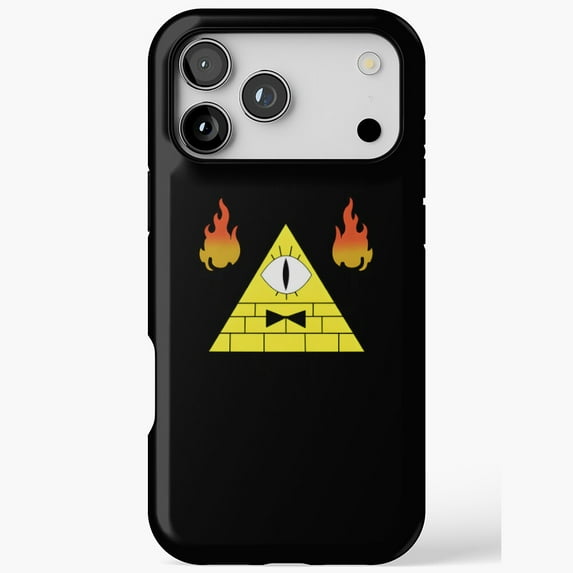 Mystical Triangle Cartoon Symbol Artwork Phone Case for iPhone 11 ...