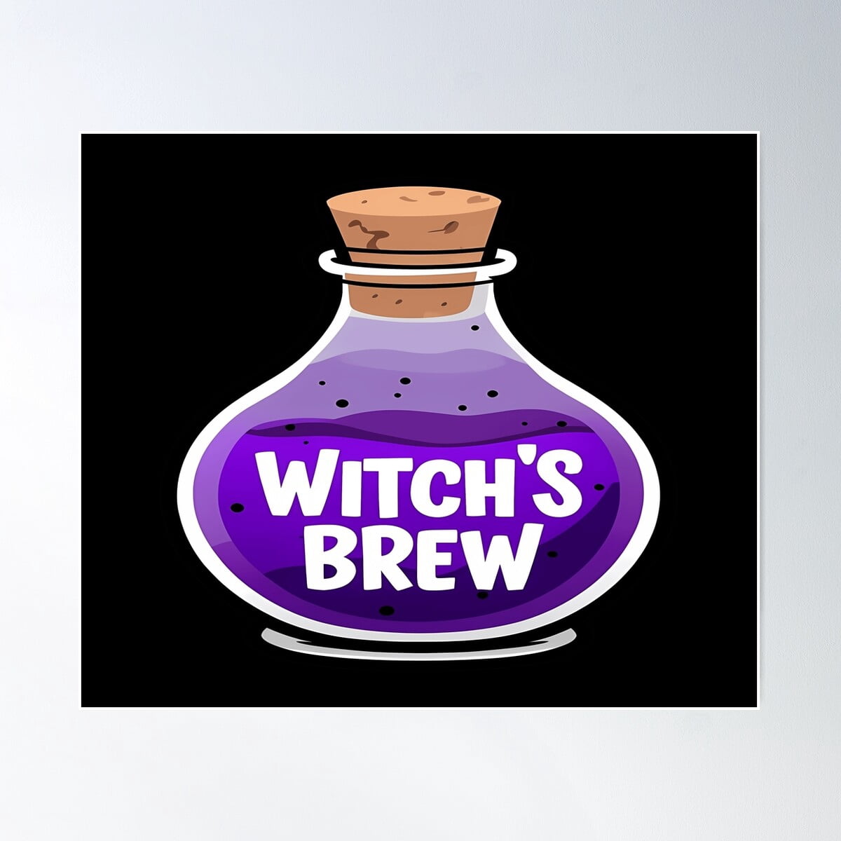 Mystical Witch'S Brew Potion Design Poster Wall Art, Modern Wall Decor ...