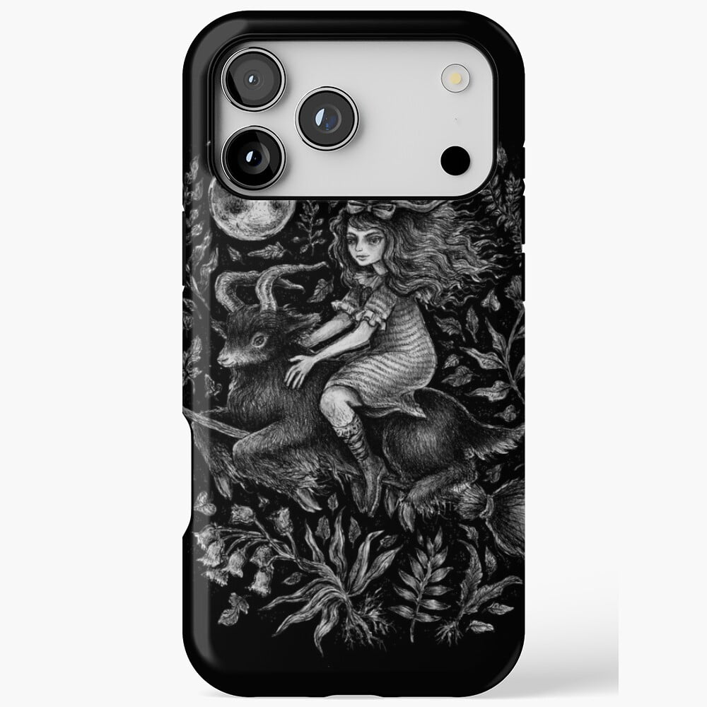 Mystical Witchcraft Themed Whimsical Art Design iPhone 11 through 17 ...