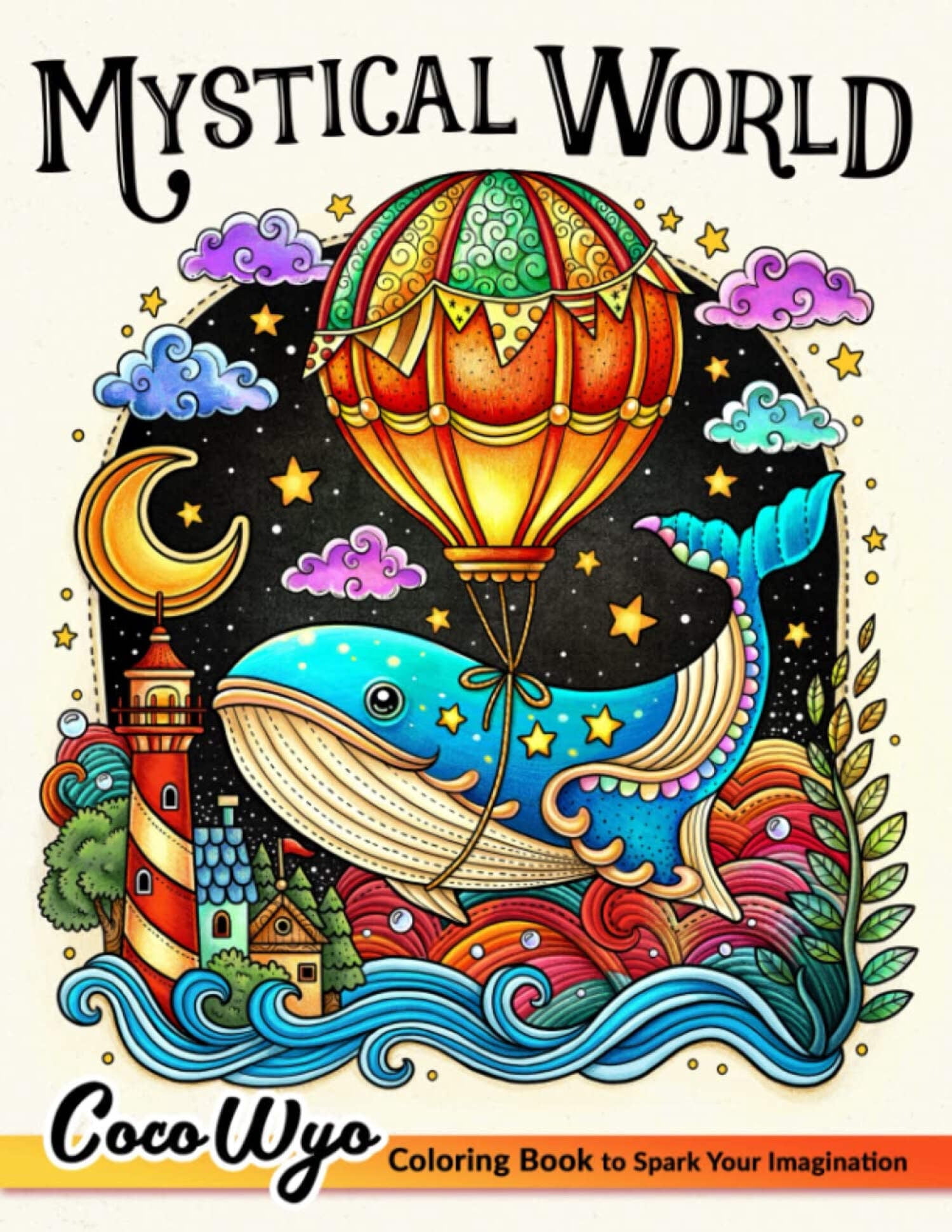 Mystical World: Adult Coloring Book Featuring Fantasy Creatures ...