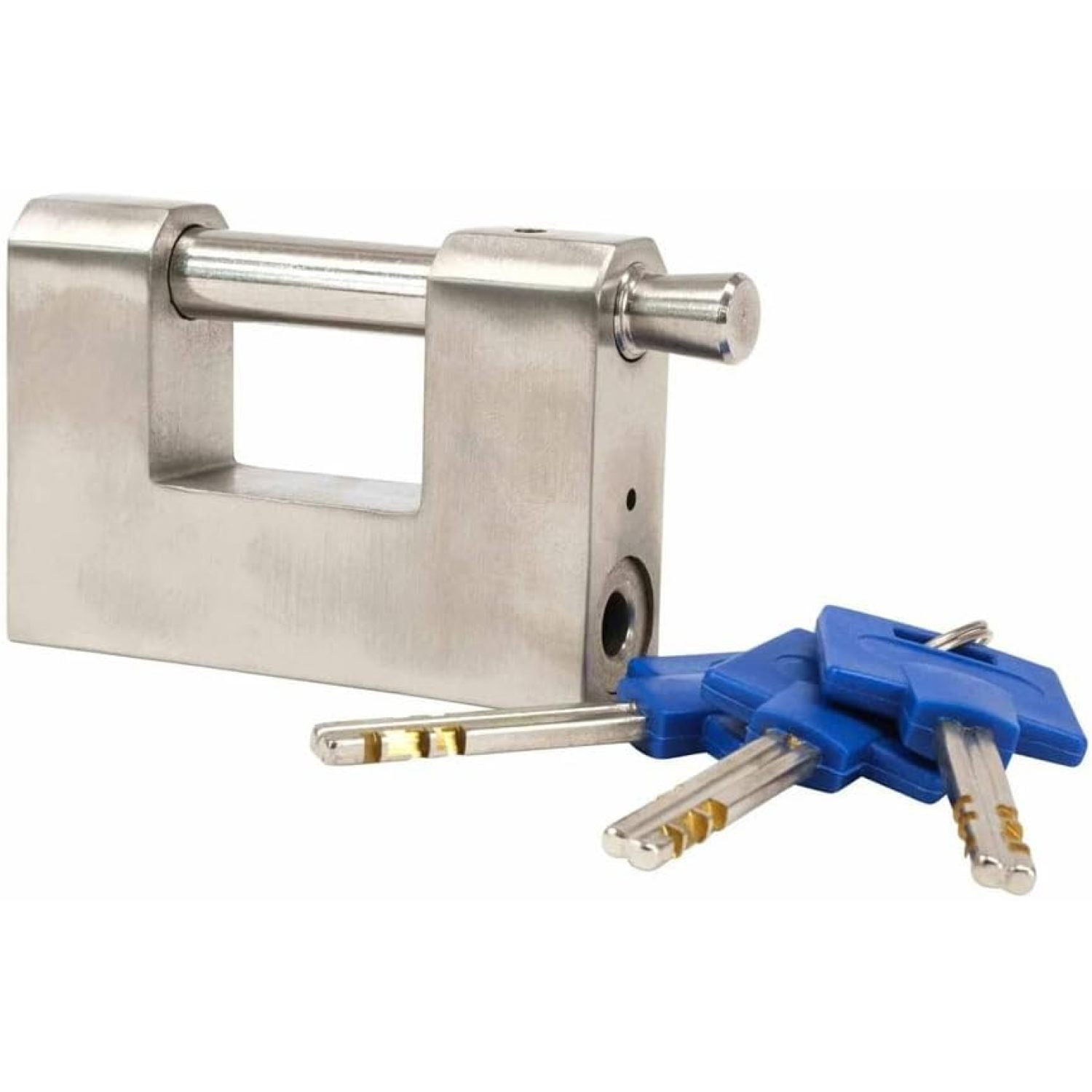 Mytee Products 3-1/8" D-Shaped Heavy Duty Padlock w/Key for Shipping ...