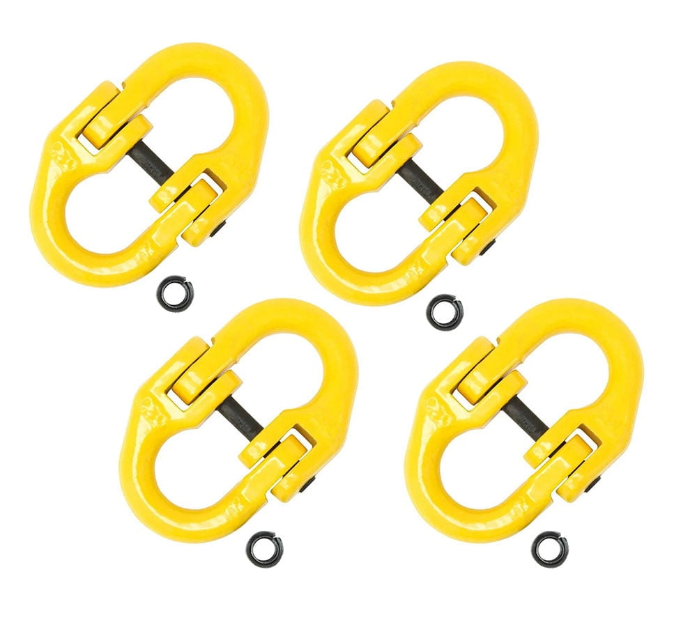Mytee Products (4 Pack) 3/8" Grade 80 Forged Alloy Steel Coupling Link ...