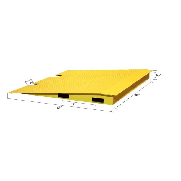 Mytee Products 68" x 86" HD Steel Shipping Container Loading Ramps ...
