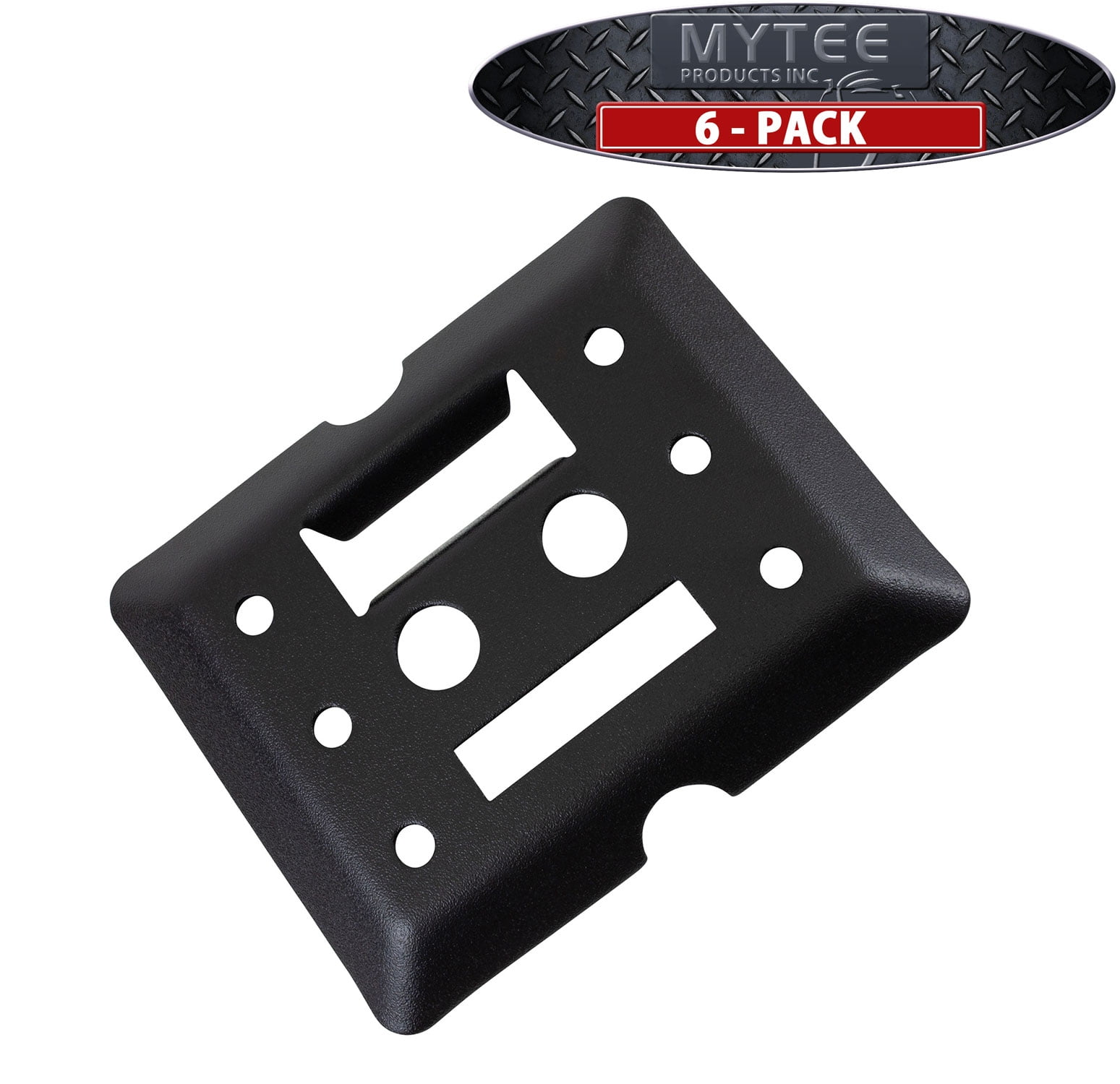 Mytee Products E-Track Tie Down Mini Trailer Plates 6" x 5", 2 Etrack ...