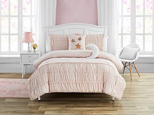 Mytex Celestial Princess Pretty 5-Piece Comforter Set with Gold ...