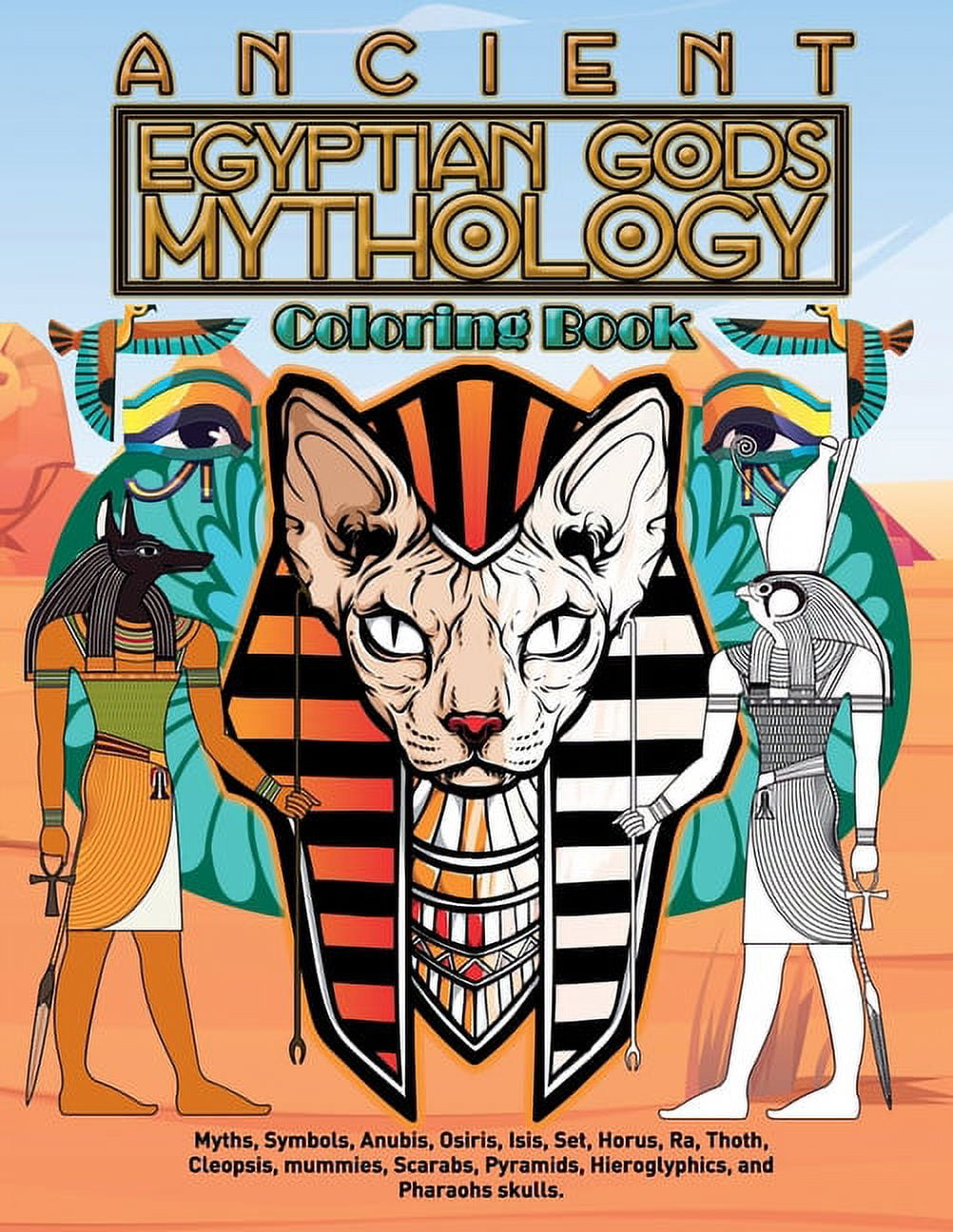 Egyptian Gods Coloring Pages
